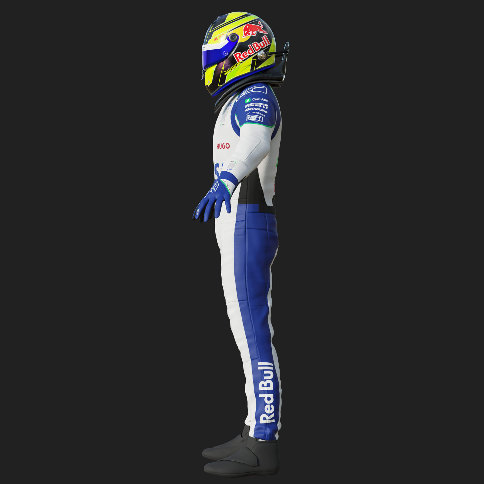 F1 VCARB Racing Suit 2025 - 3D Model by Cactus3D