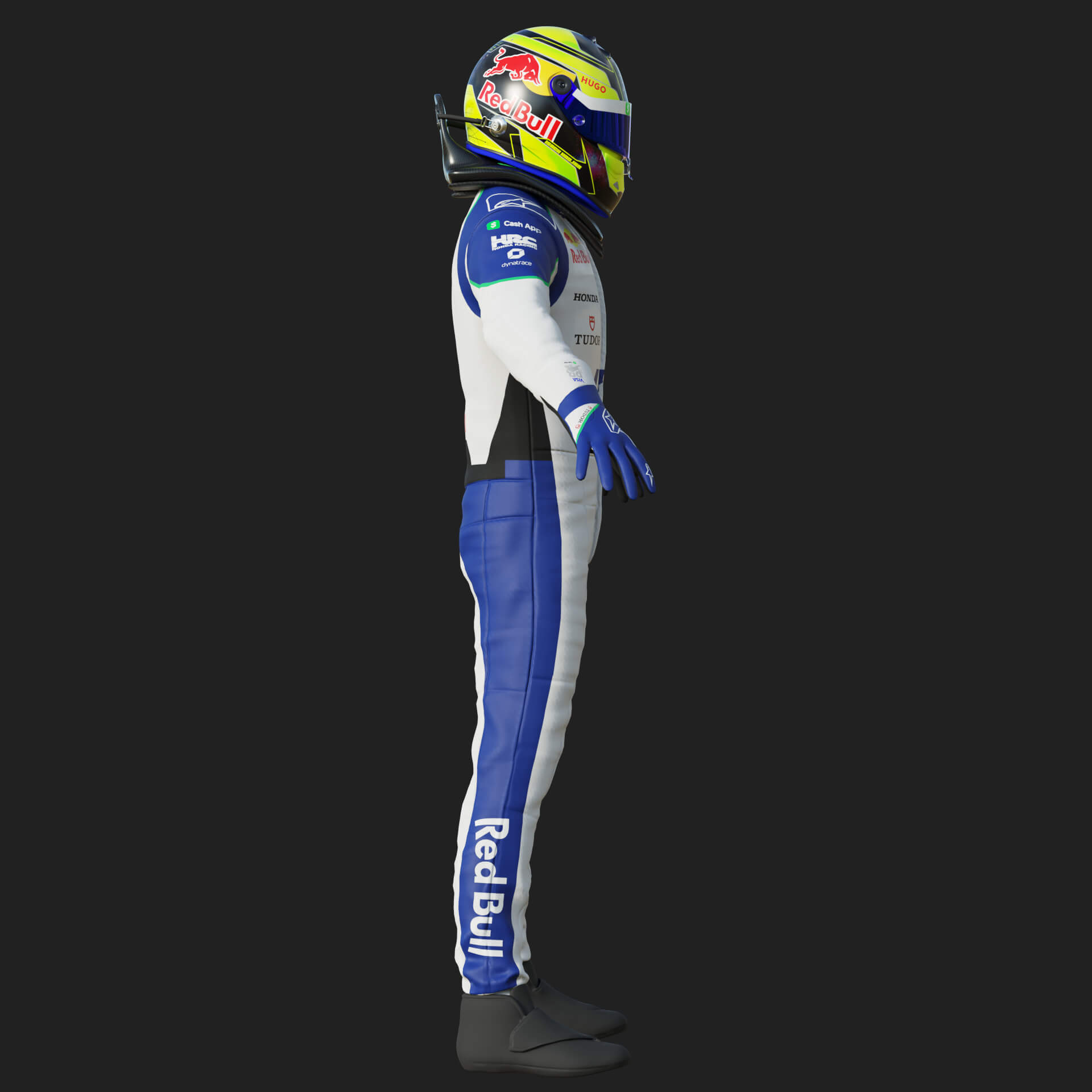 F1 VCARB Racing Suit 2025 - 3D Model by Cactus3D