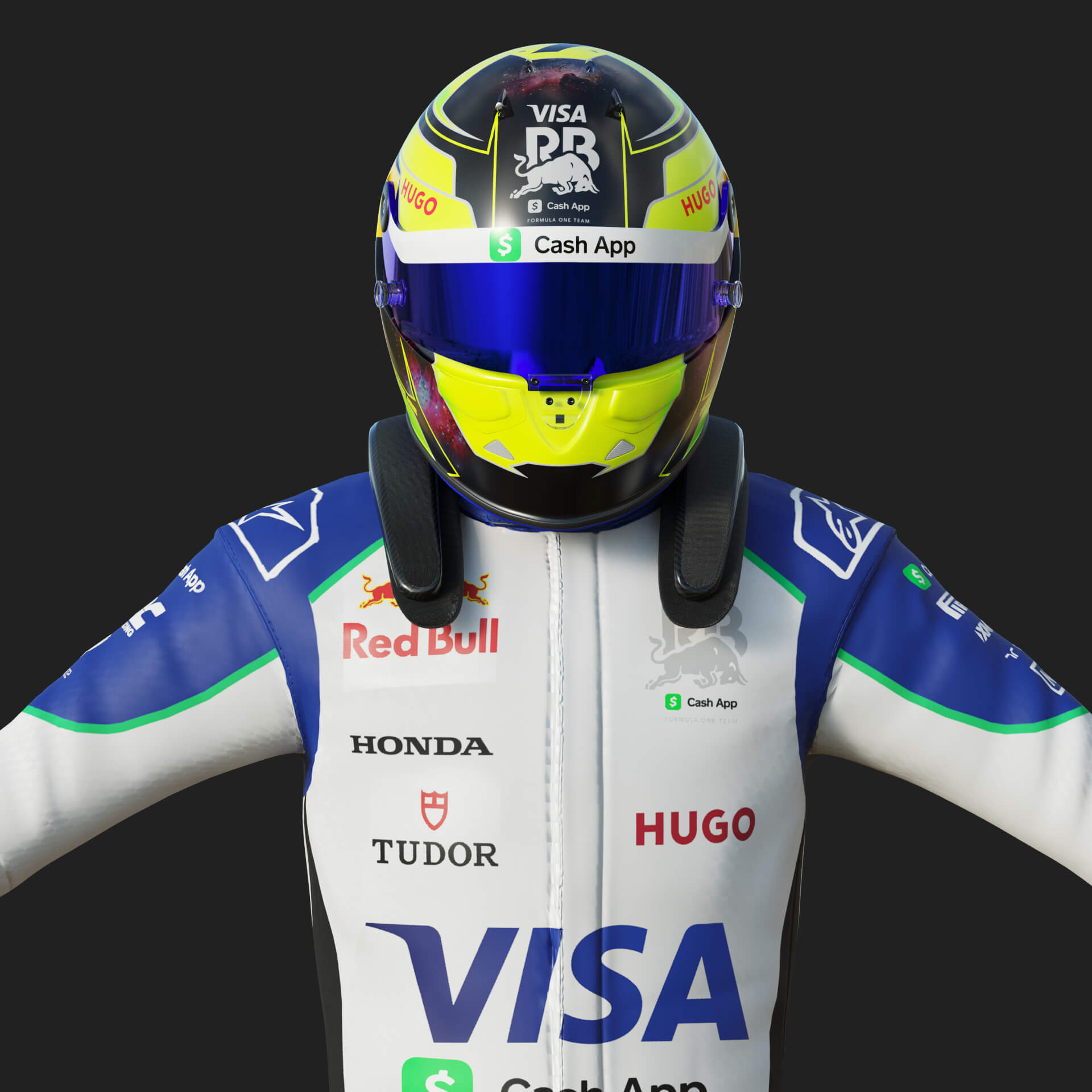 F1 VCARB Racing Suit 2025 - 3D Model by Cactus3D