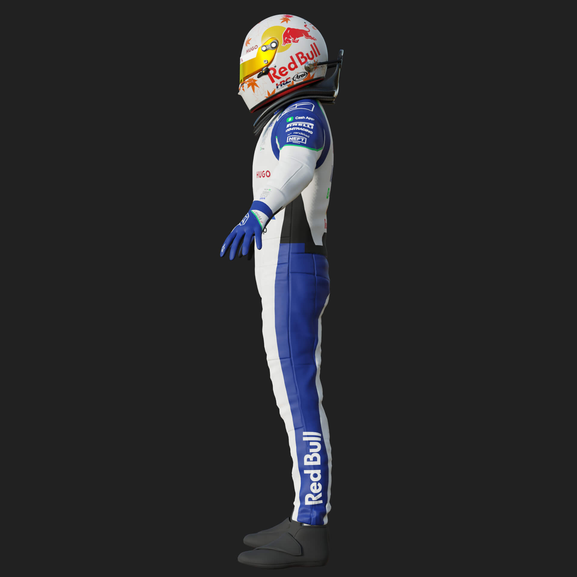 F1 VCARB Racing Suit 2025 - 3D Model by Cactus3D