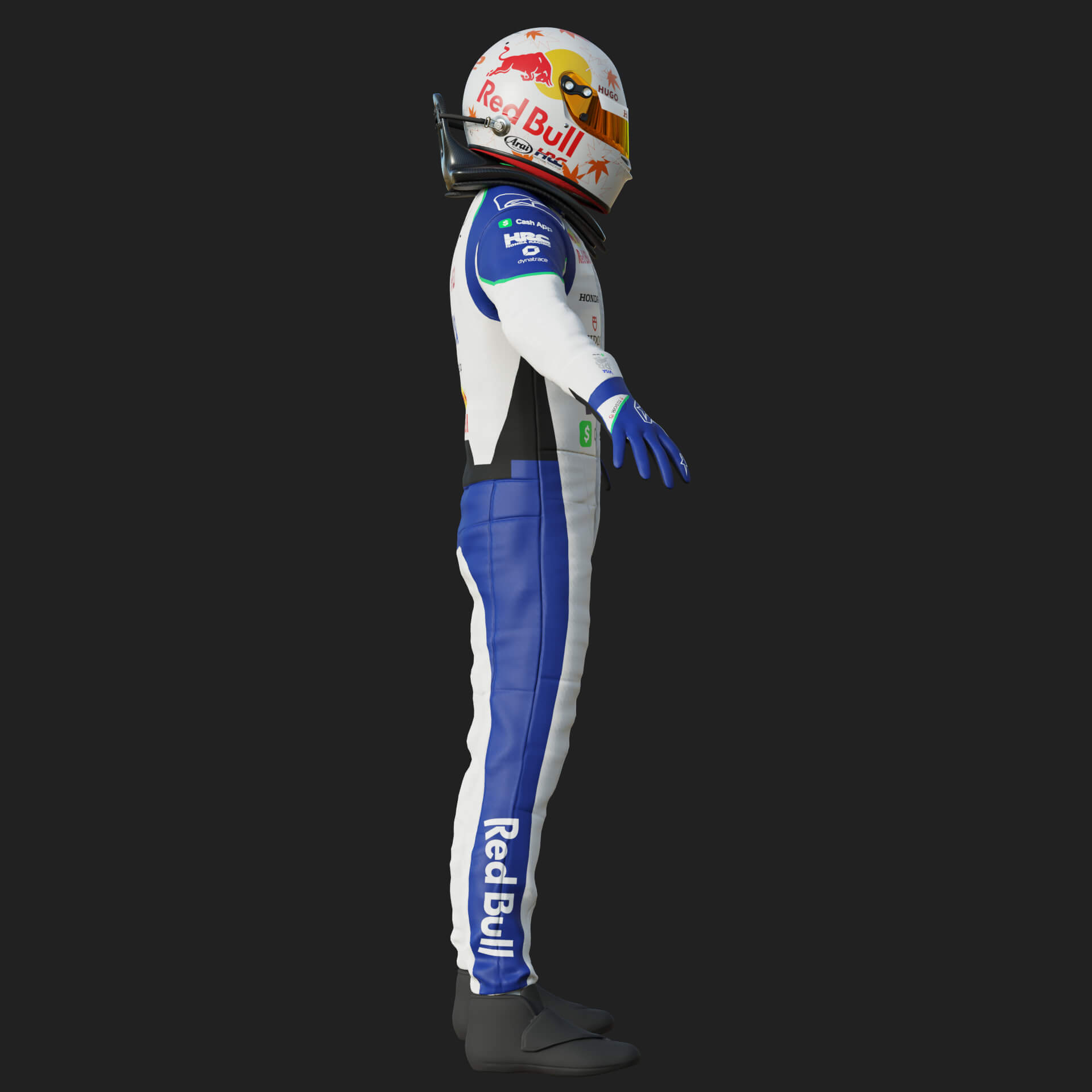 F1 VCARB Racing Suit 2025 - 3D Model by Cactus3D