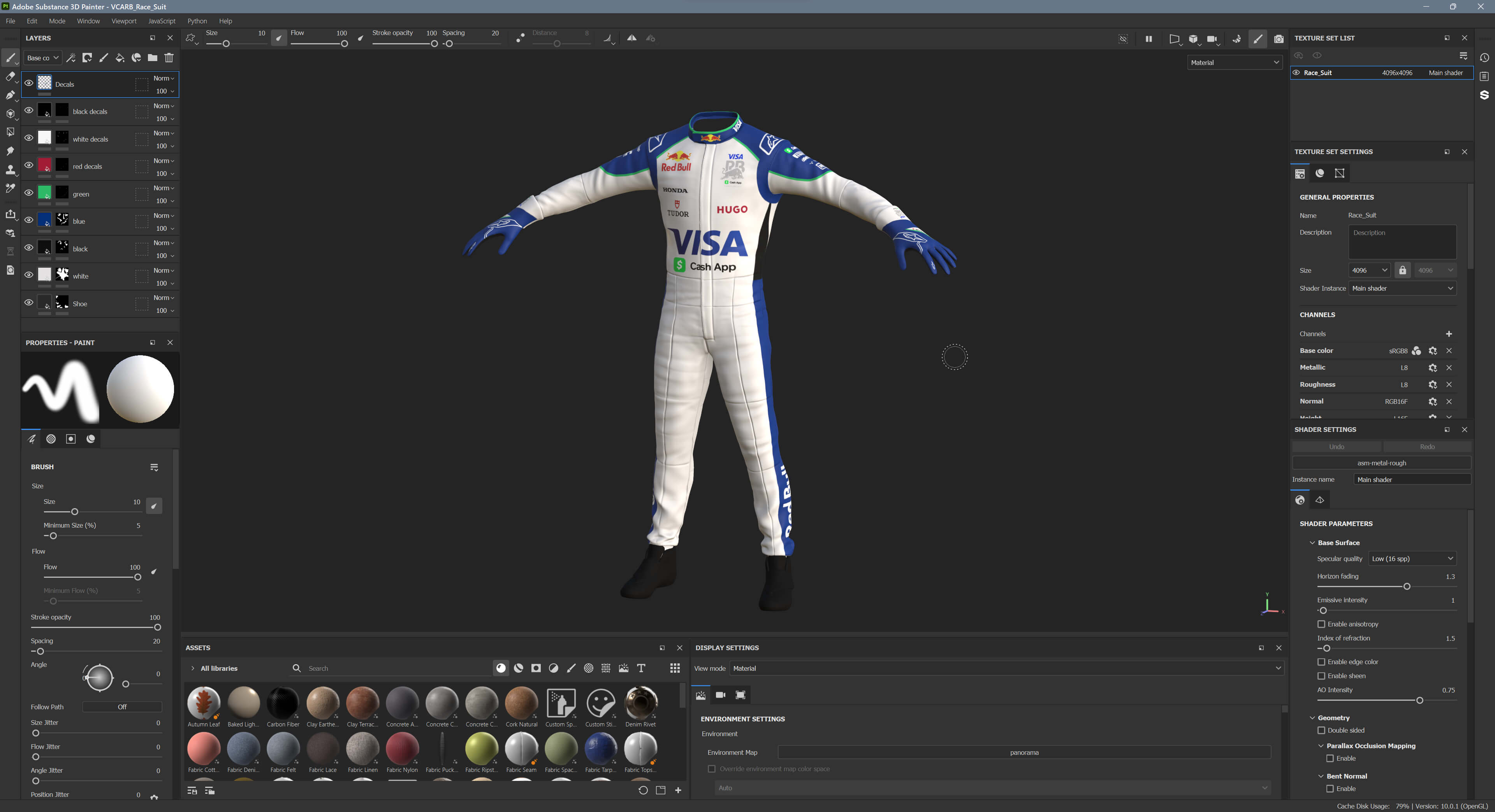 F1 VCARB Racing Suit 2025 - 3D Model by Cactus3D