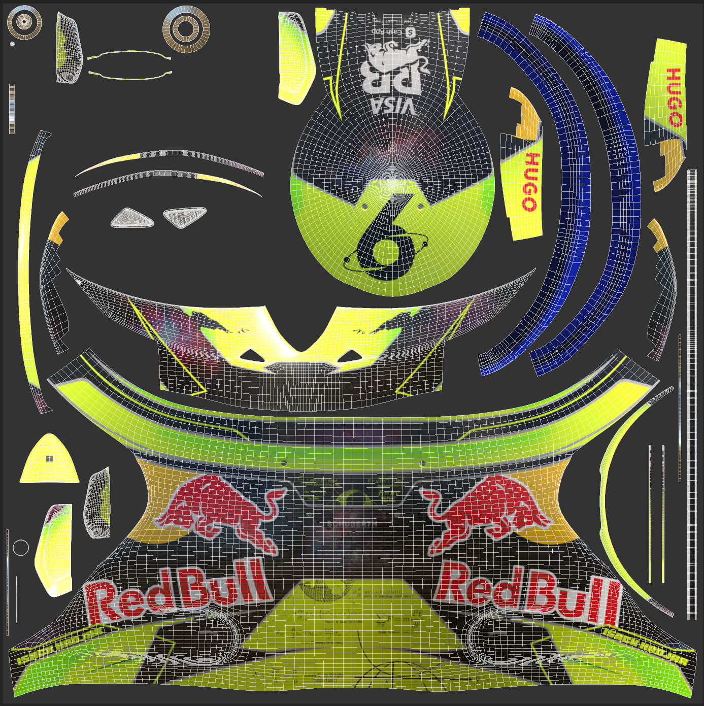 F1 VCARB Racing Suit 2025 - 3D Model by Cactus3D