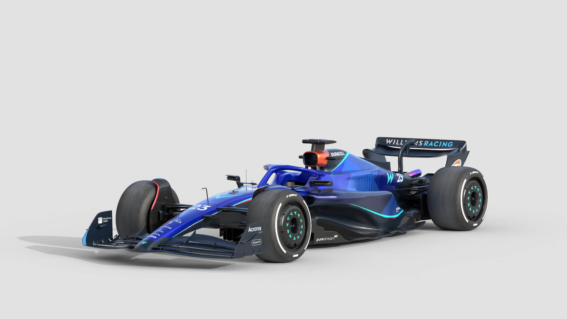 F1 Williams FW45 2023 - 3D Model by Cactus3D