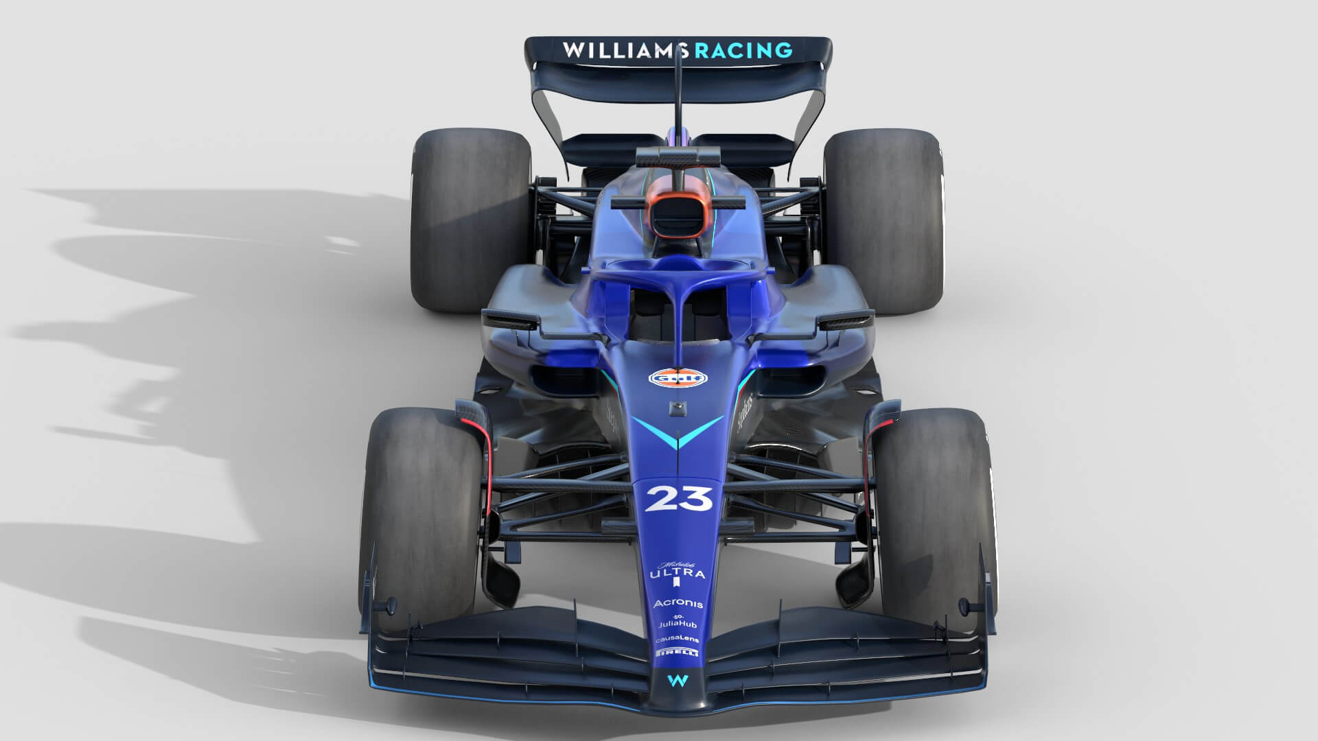 F1 Williams FW45 2023 - 3D Model by Cactus3D