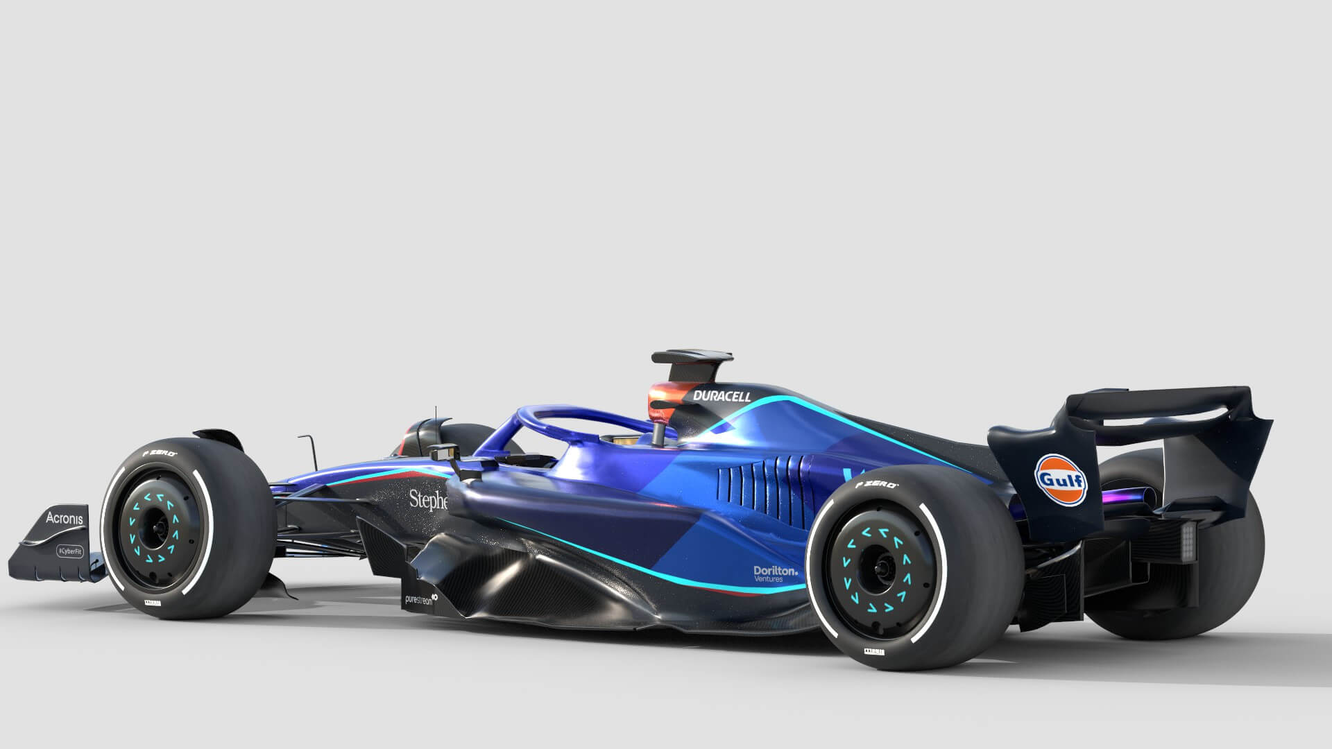 F1 Williams FW45 2023 - 3D Model by Cactus3D