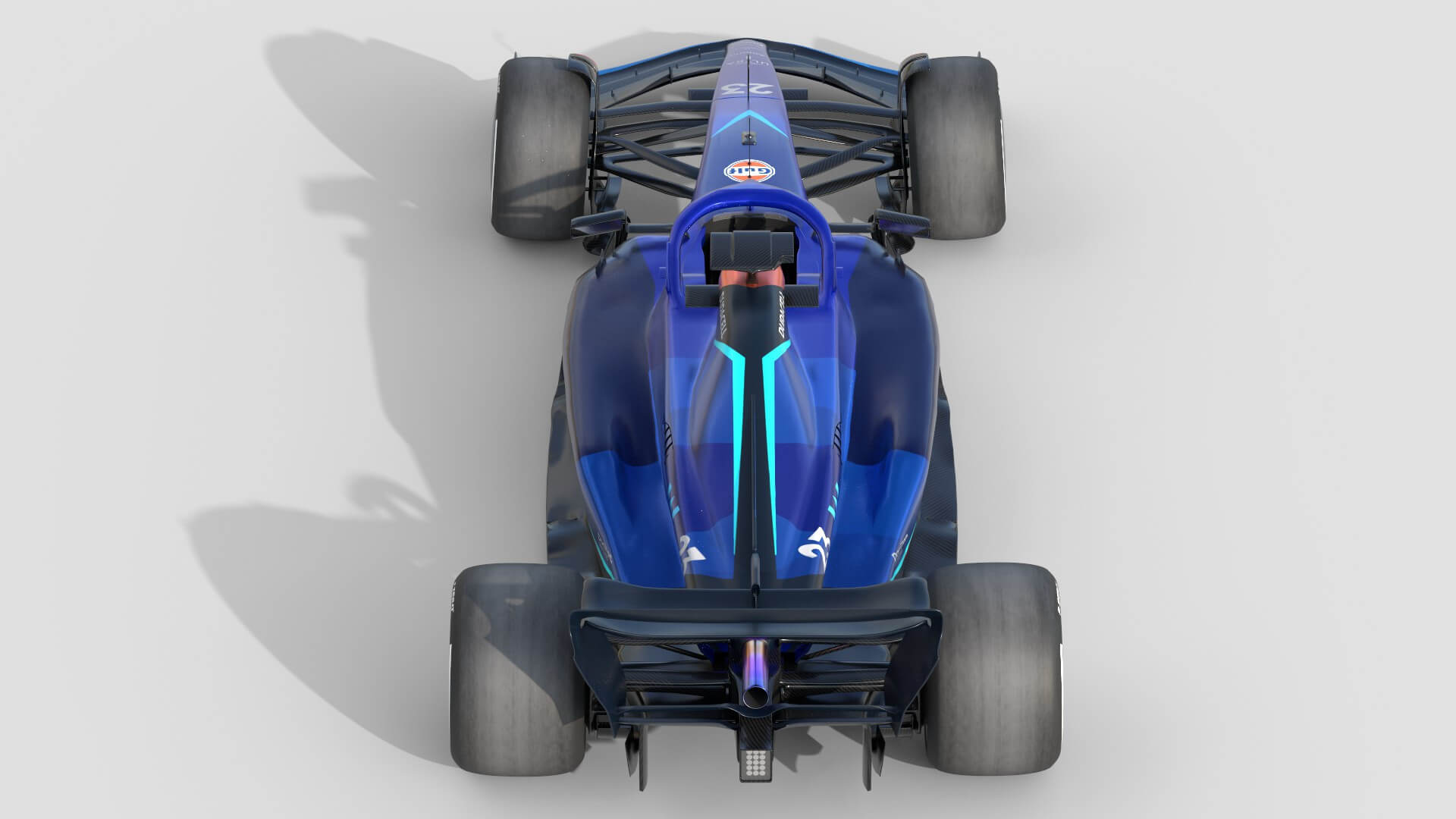 F1 Williams FW45 2023 - 3D Model by Cactus3D