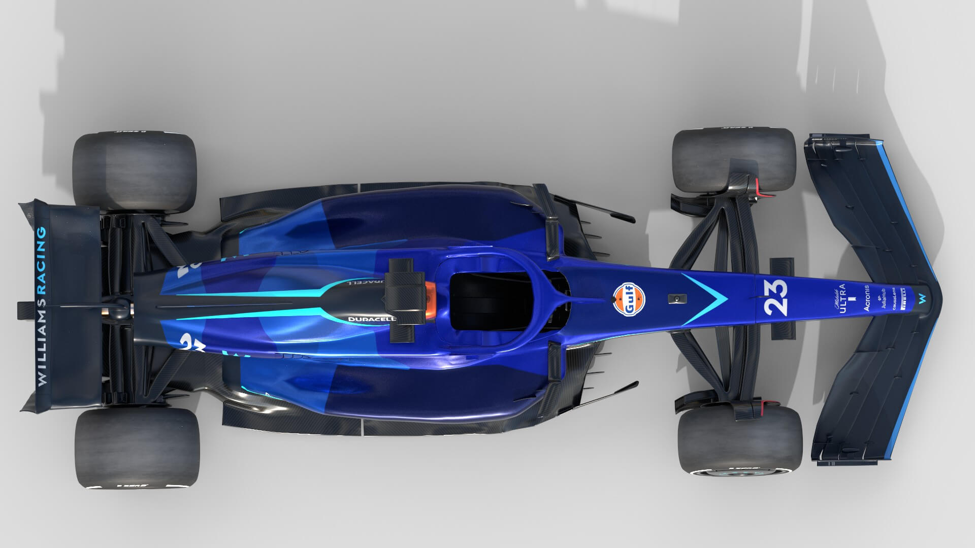F1 Williams FW45 2023 - 3D Model by Cactus3D