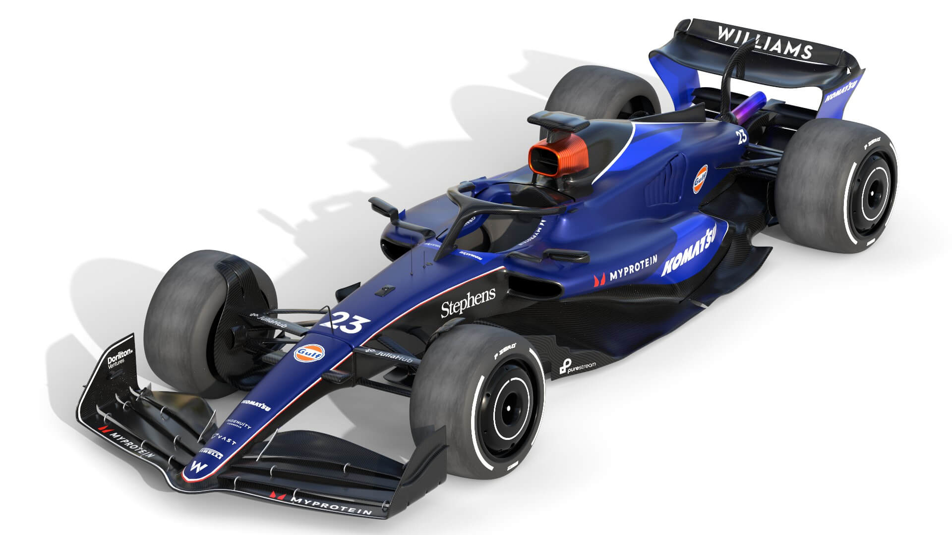 F1 Williams FW46 2024 - 3D Model by Cactus3D