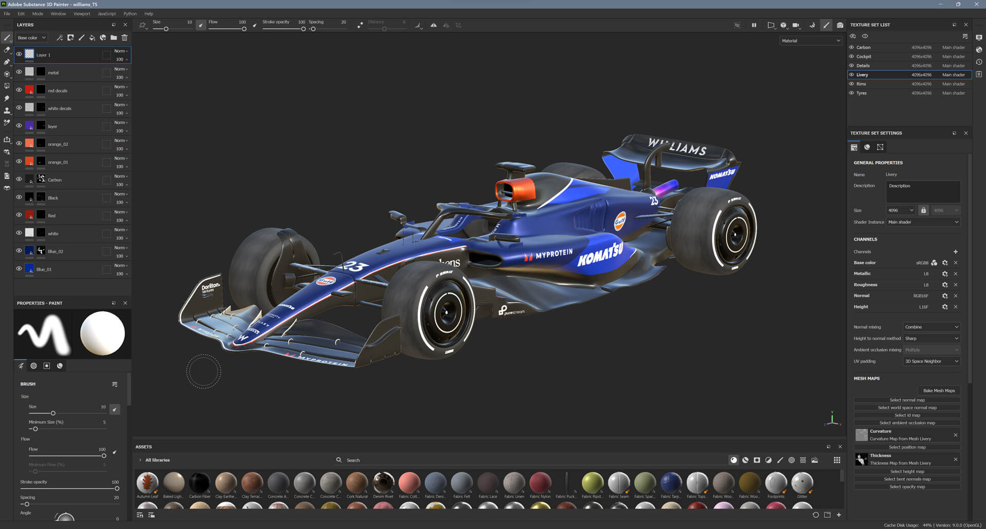 F1 Williams FW46 2024 - 3D Model by Cactus3D