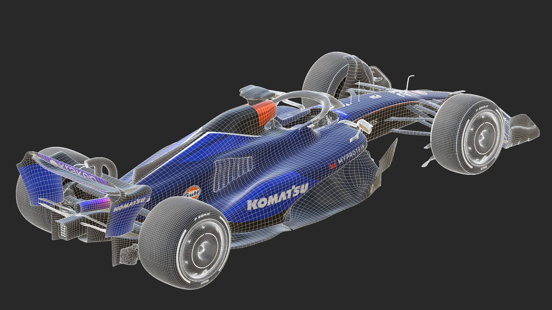 F1 Williams FW46 2024 - 3D Model by Cactus3D