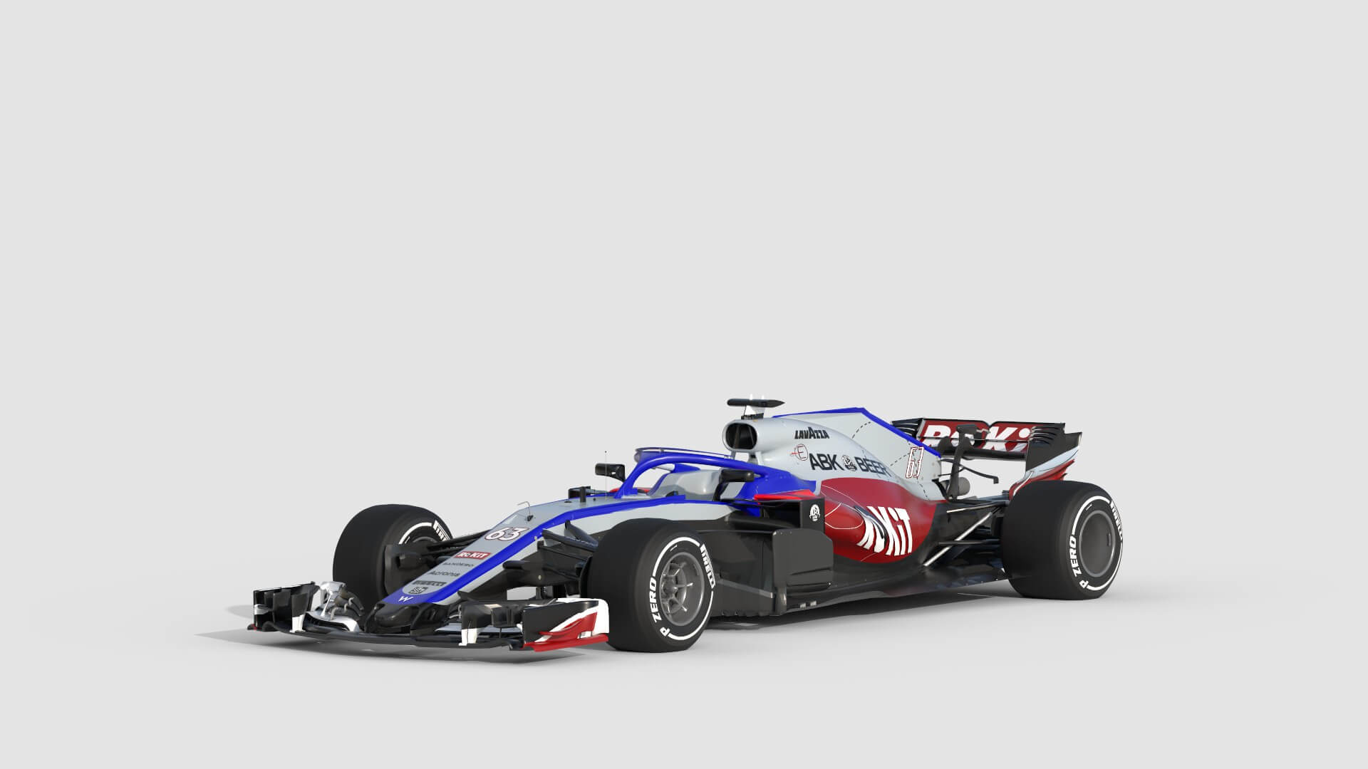 F1 Williiams FW-43 2020 3D Model by Cactus3D