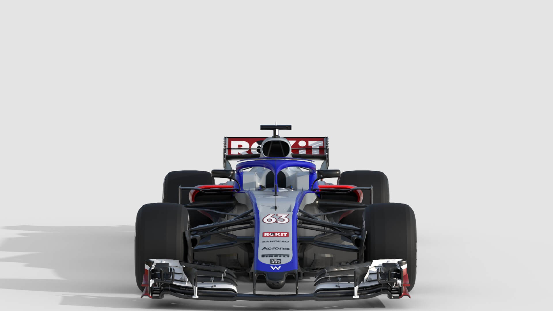 F1 Williiams FW-43 2020 3D Model by Cactus3D