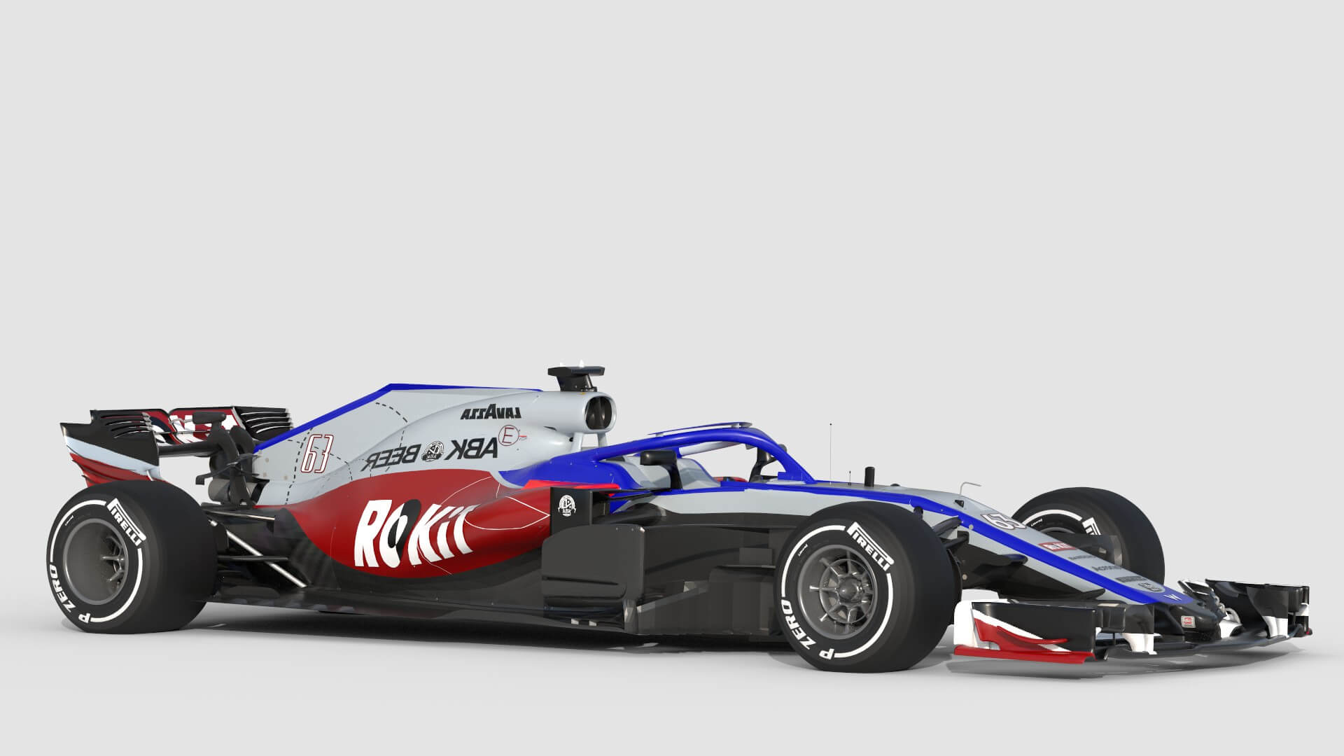 F1 Williiams FW-43 2020 3D Model by Cactus3D