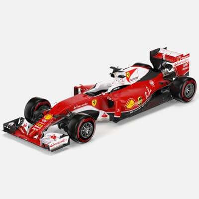Ferrari 2016 F1 Race Car - 3D Model by Cactus3D