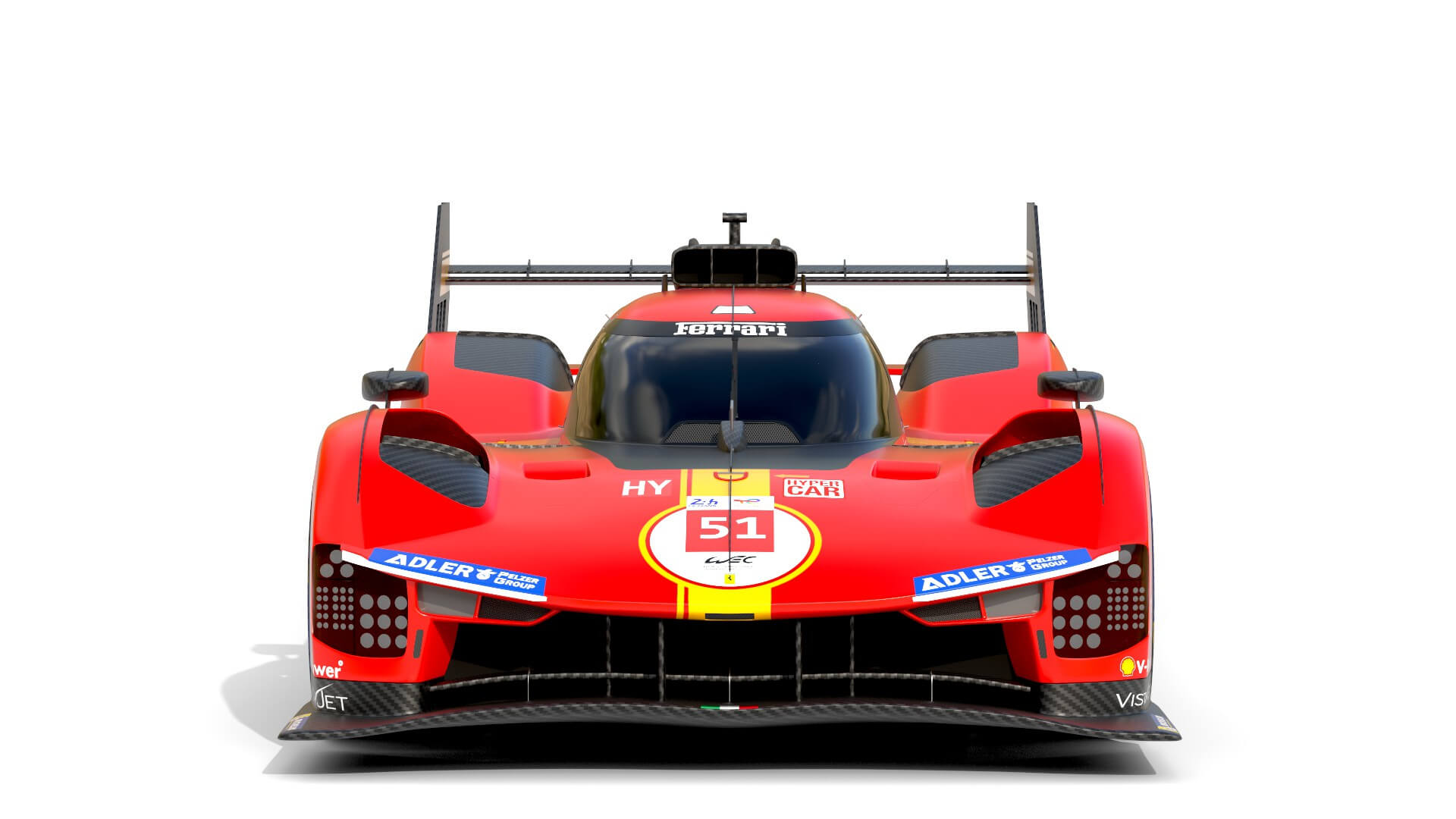 Wec Ferrari 499P 2023 - 3D Model by Cactus3D