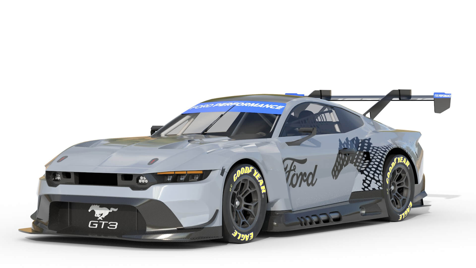 Ford Mustang GT3 2024 - 3D Model by Cactus3D