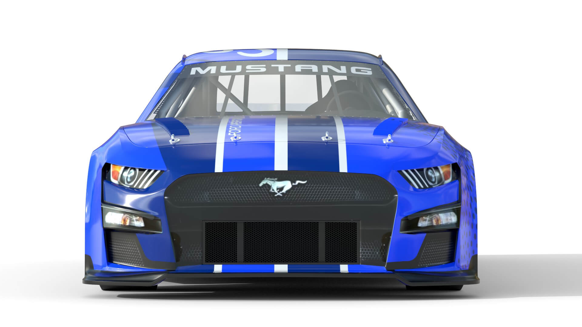 Ford Mustang Nascar Nextgen 2022 - 3D Model by Cactus3D