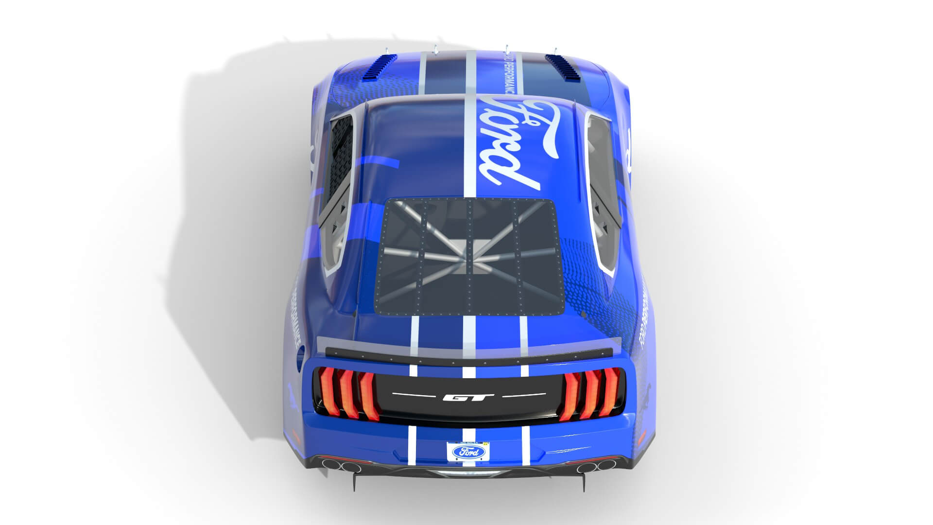 Ford Mustang Nascar Nextgen 2022 - 3D Model by Cactus3D