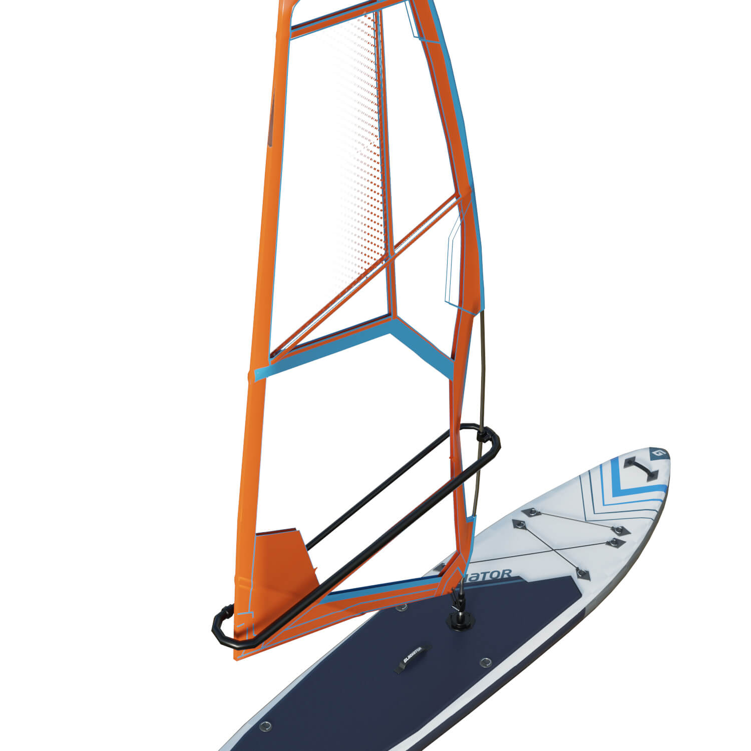 Gladiator Windsurfing Board - 3D Model by Cactus3D