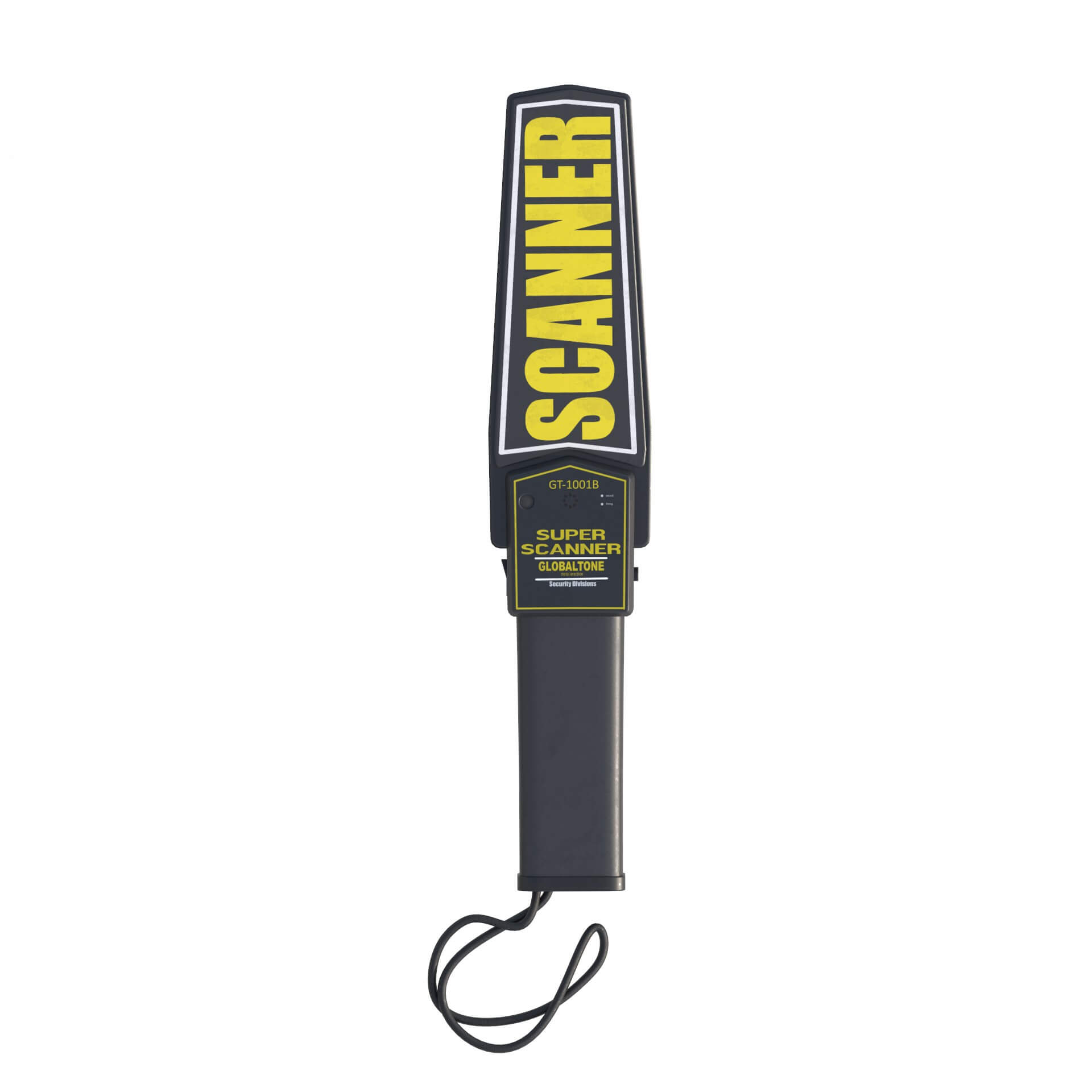 Handheld Security Metal Detector - 3D Model by Cactus3D