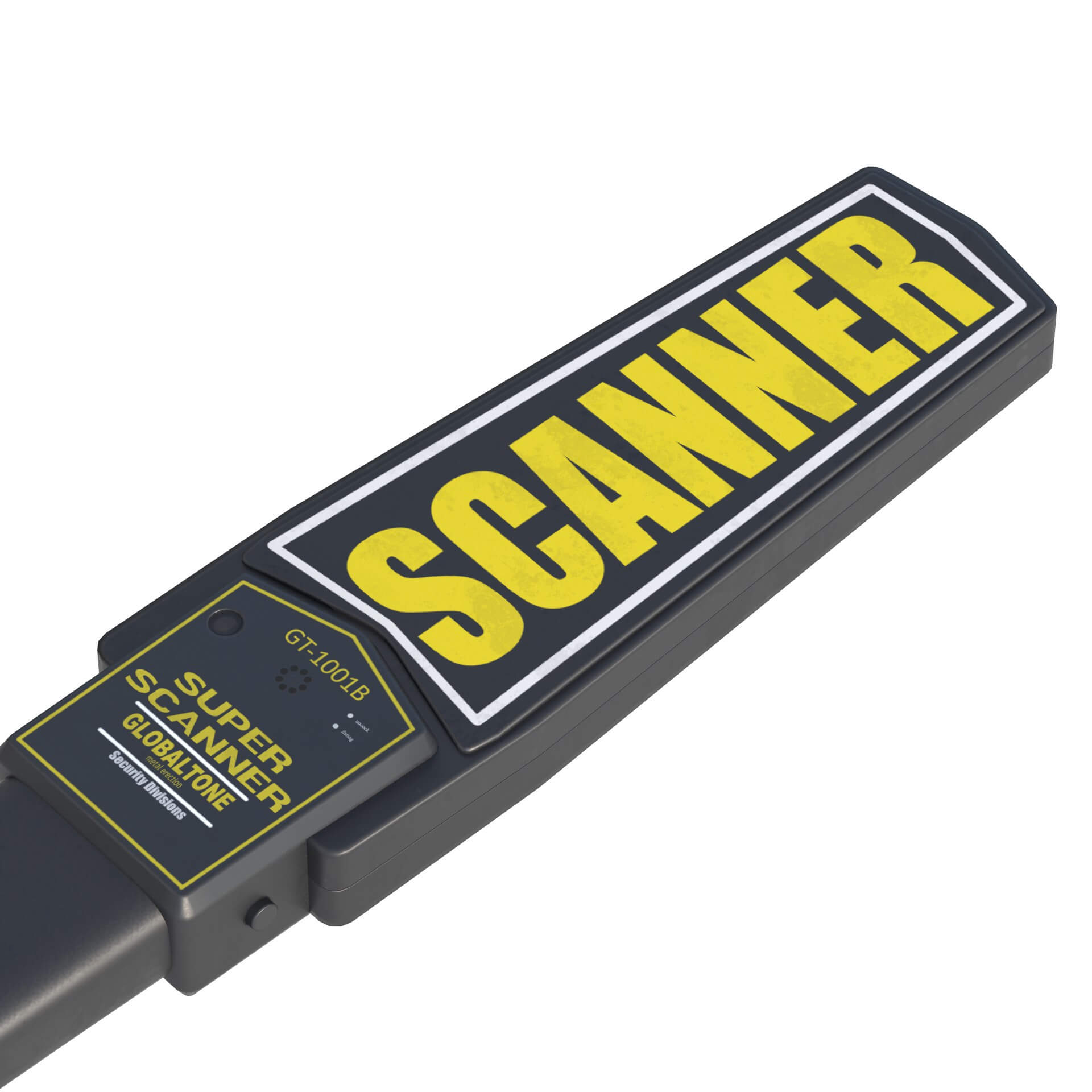 Handheld Security Metal Detector - 3D Model by Cactus3D