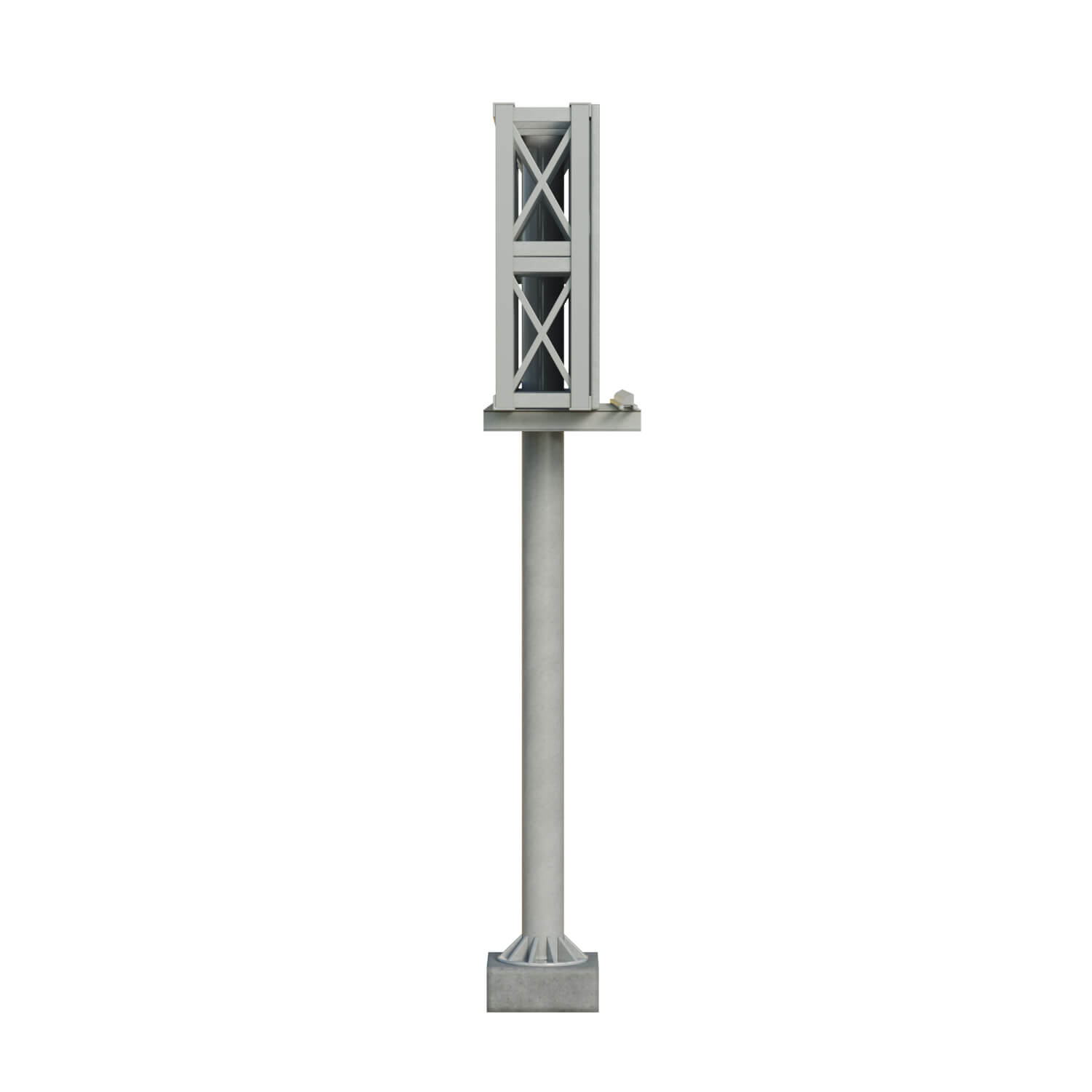 Highway Sign 01 - 3D Model by Cactus3D