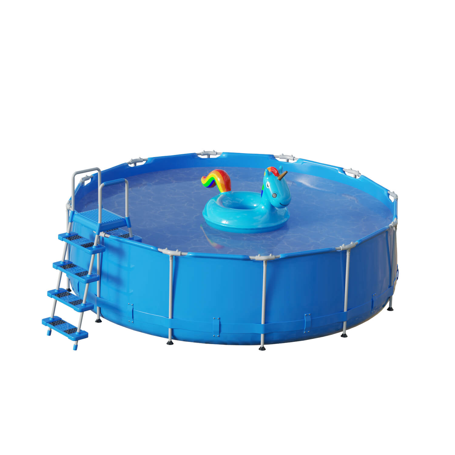 Inflatable Pool - 3D Model by Cactus3D