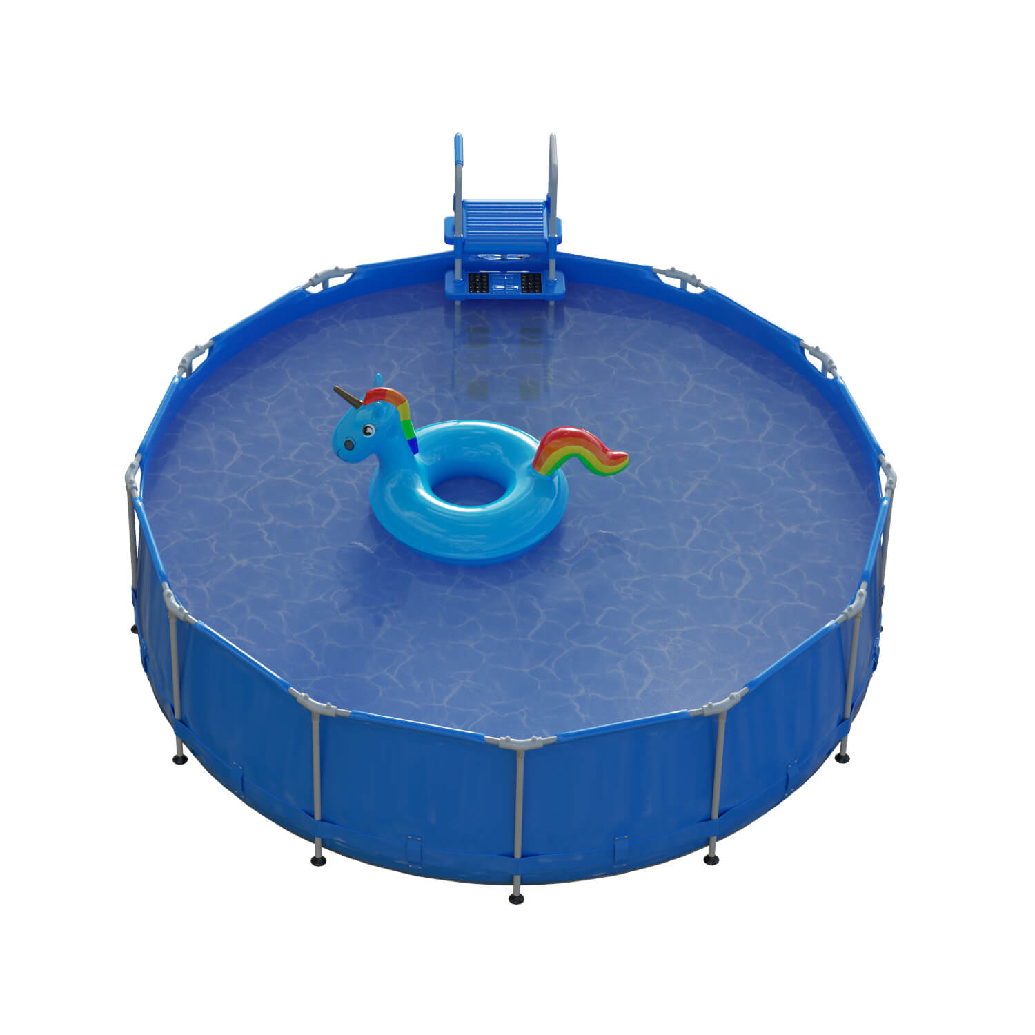 Inflatable Pool - 3D Model by Cactus3D