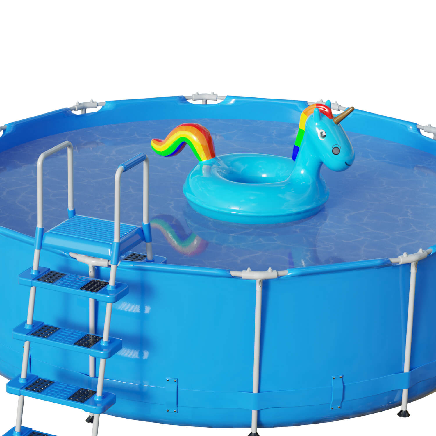 Inflatable Pool - 3D Model by Cactus3D