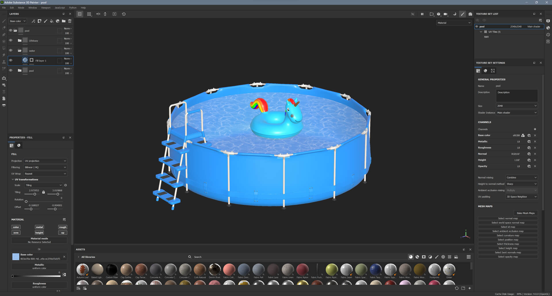 Inflatable Pool - 3D Model by Cactus3D