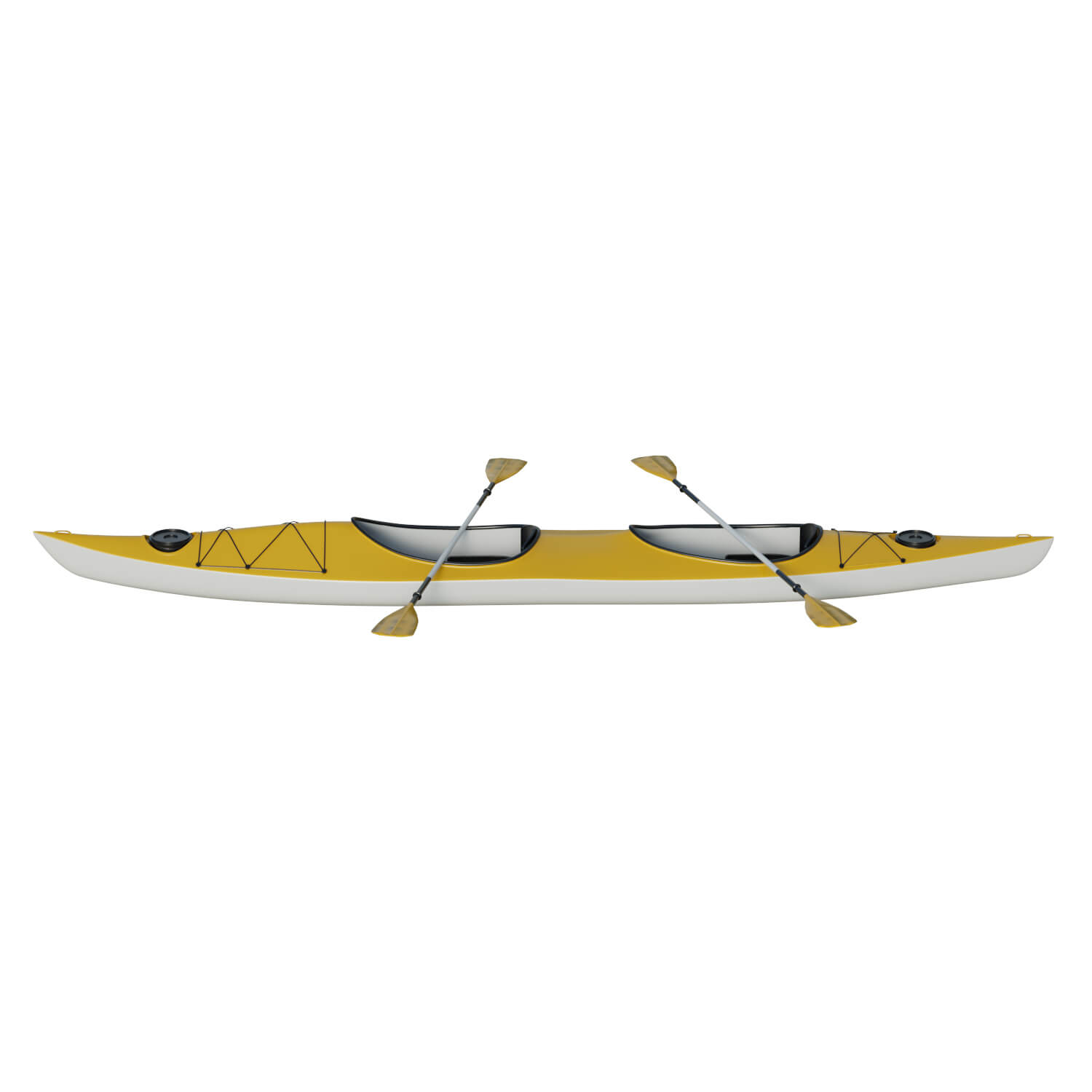 Kayak Boat 02 - 3D Model by Cactus3D