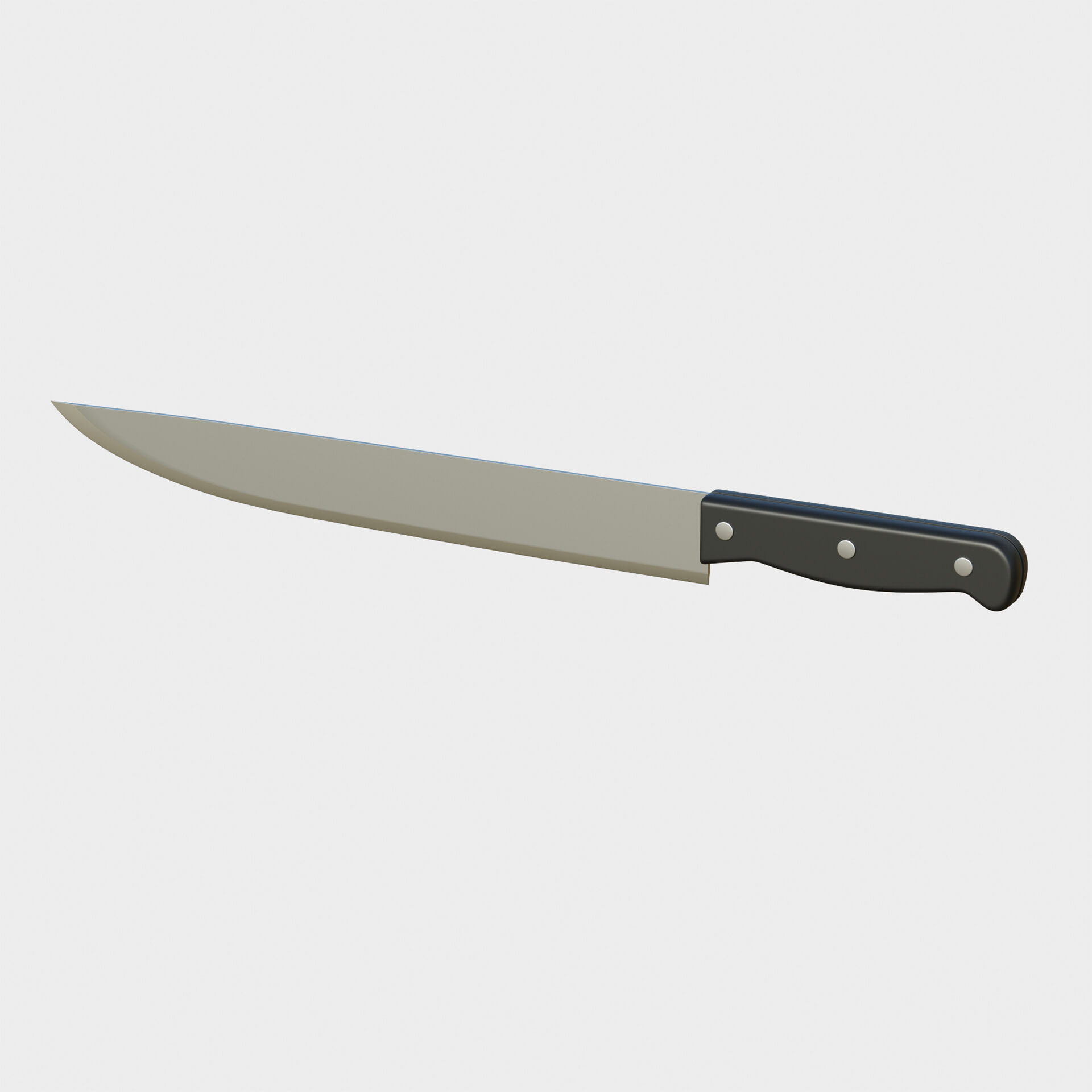 Kitchen Knife - 3D Model by Cactus3D