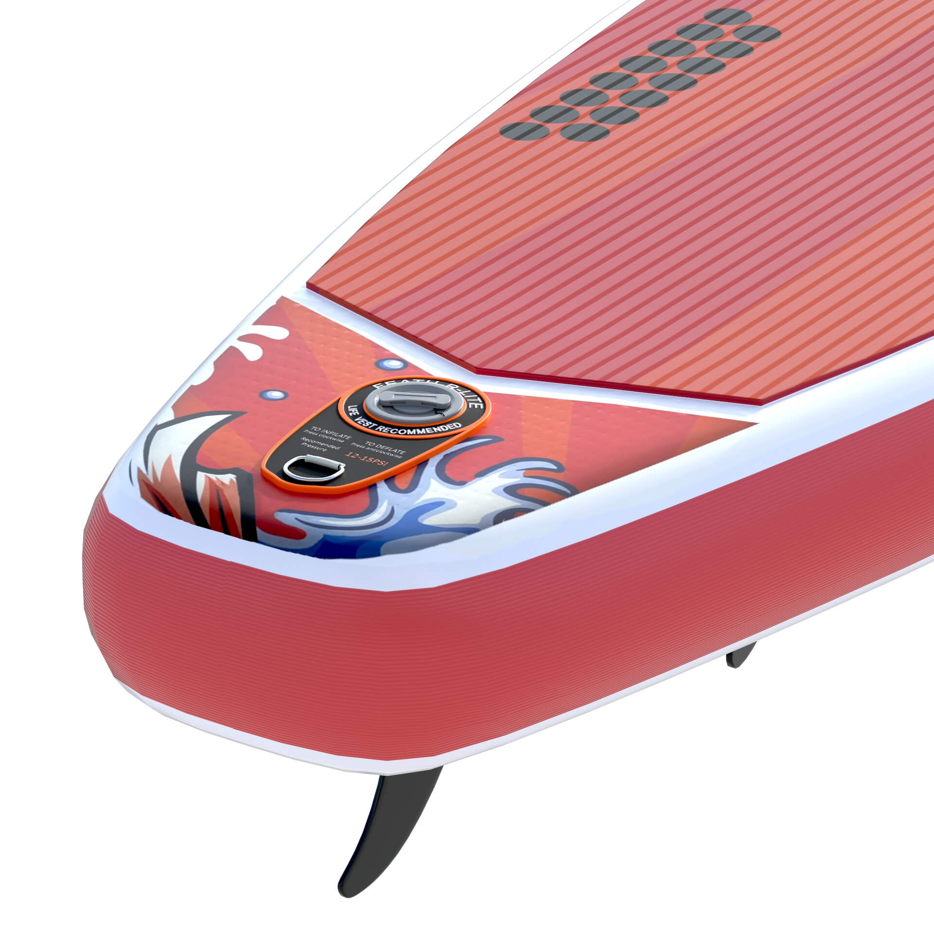 Koi Paddle Board - 3D Model by Cactus3D