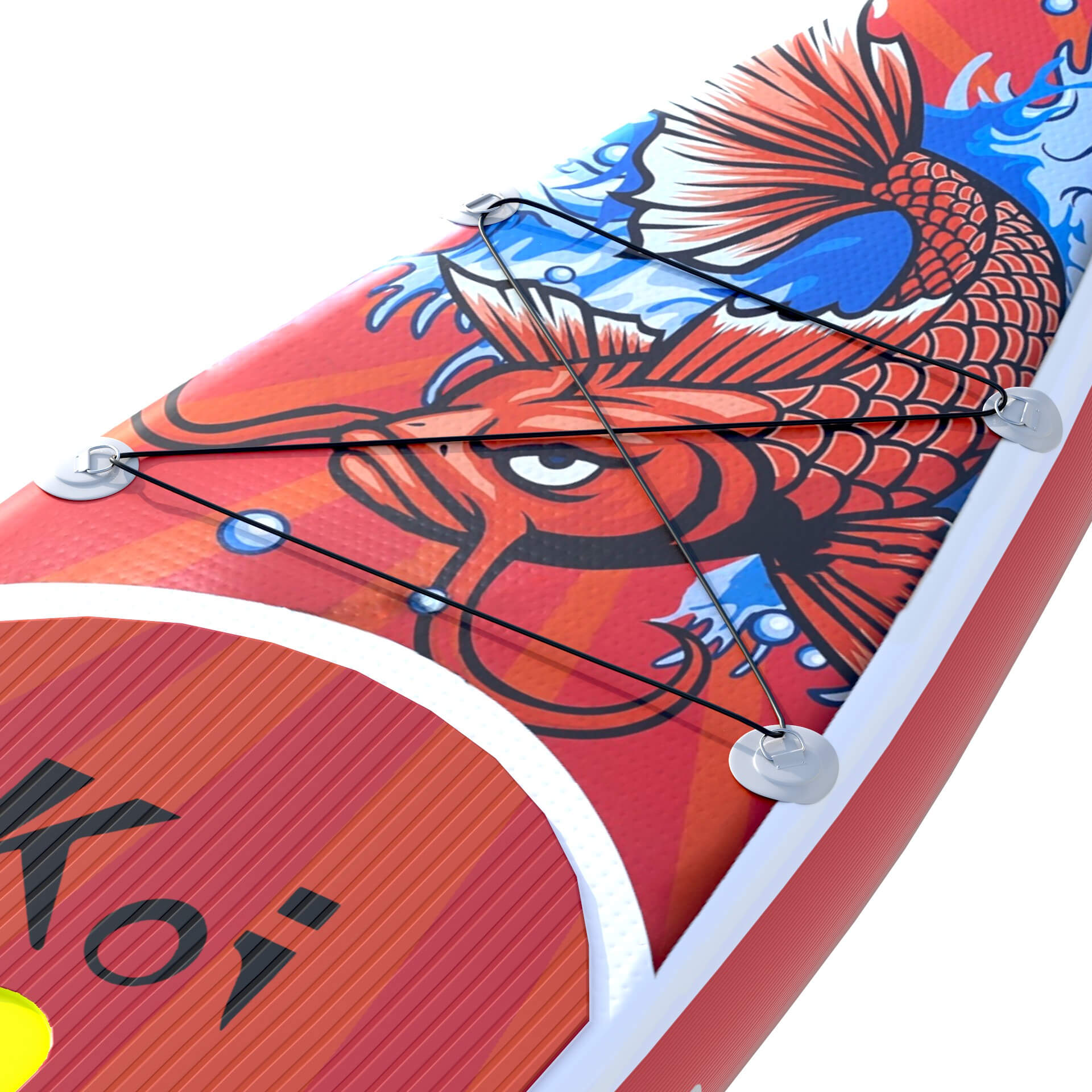 Koi Paddle Board - 3D Model by Cactus3D