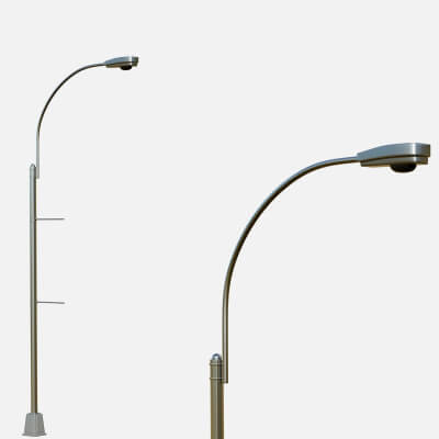 Lamp Post 01 - 3D Model by Cactus3D