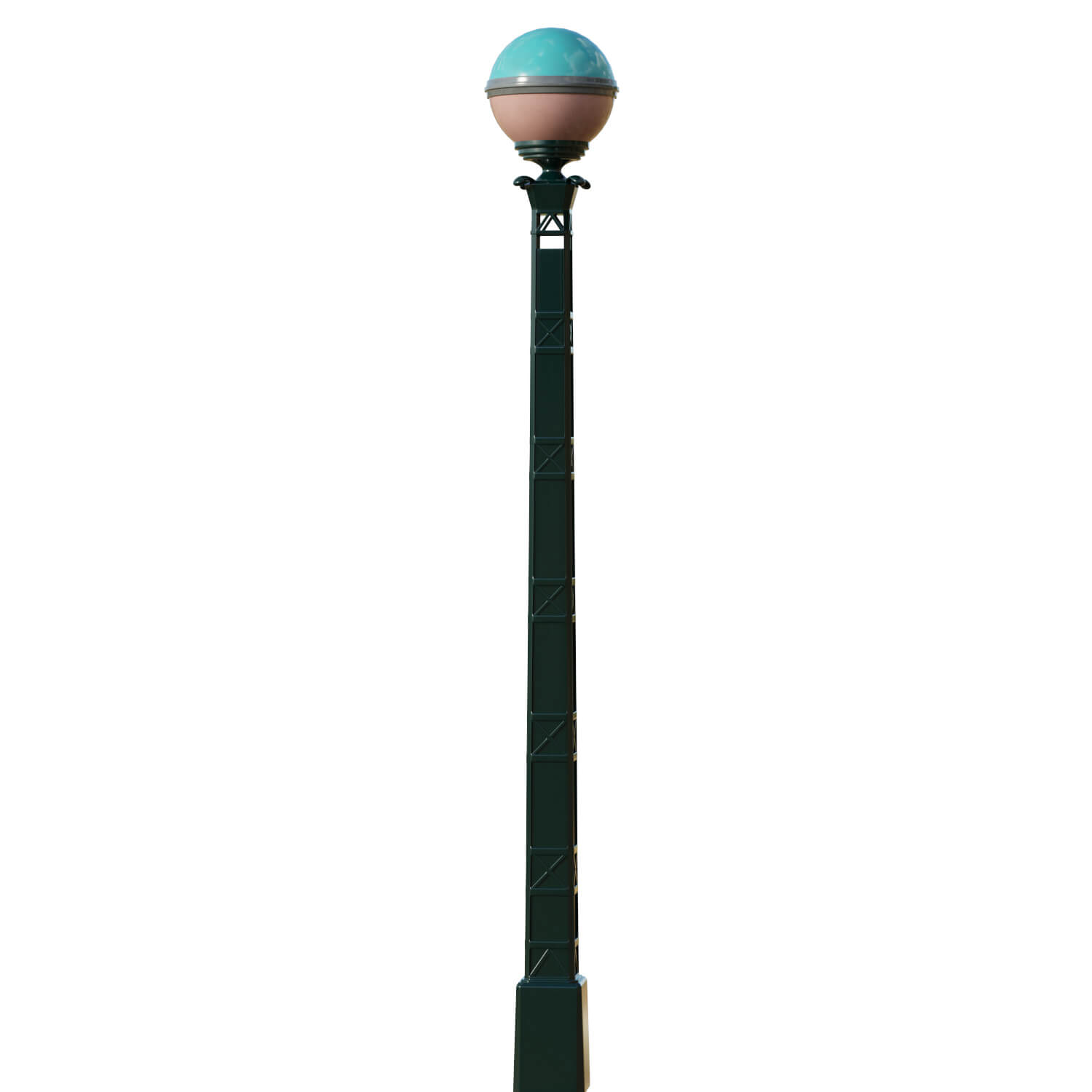 Lamp Post 02 - 3D Model by Cactus3D
