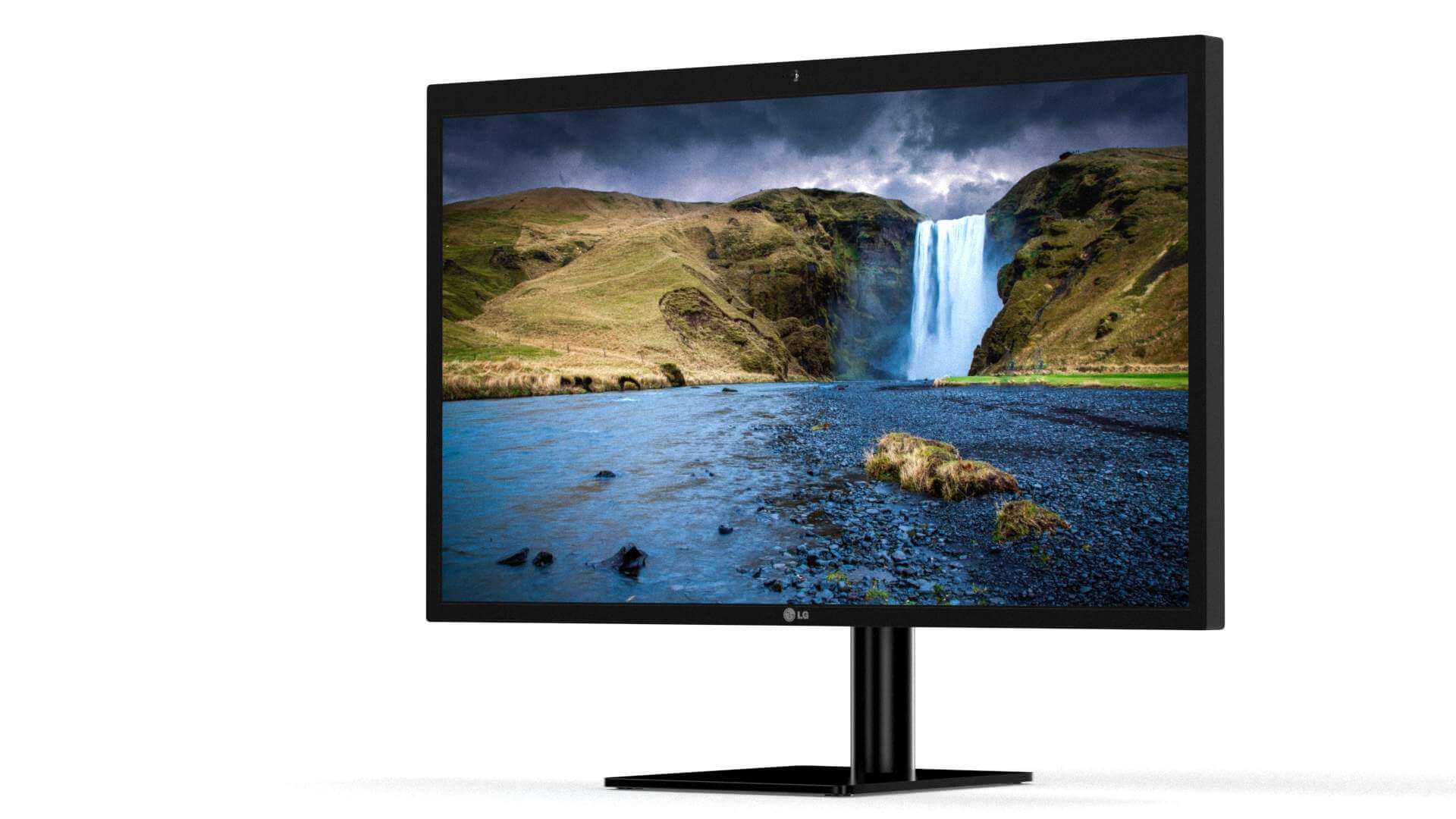 LG UltraFine - 3D Model by Cactus3D