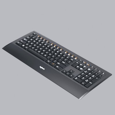 Logitech K740 Keyboard - 3D Model by Cactus3D