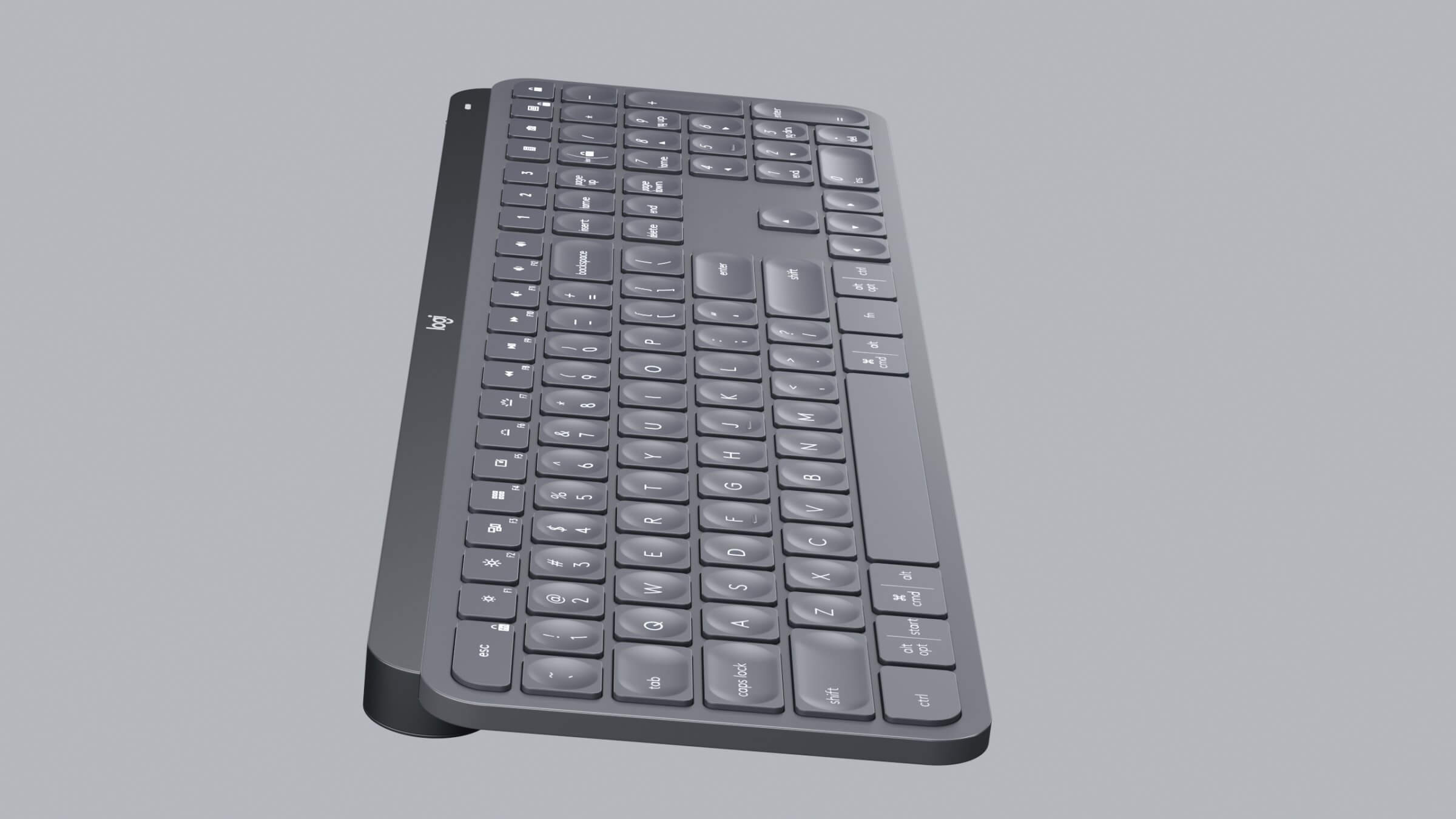 Logitech MX Keys Wireless - 3D Model by Cactus3D