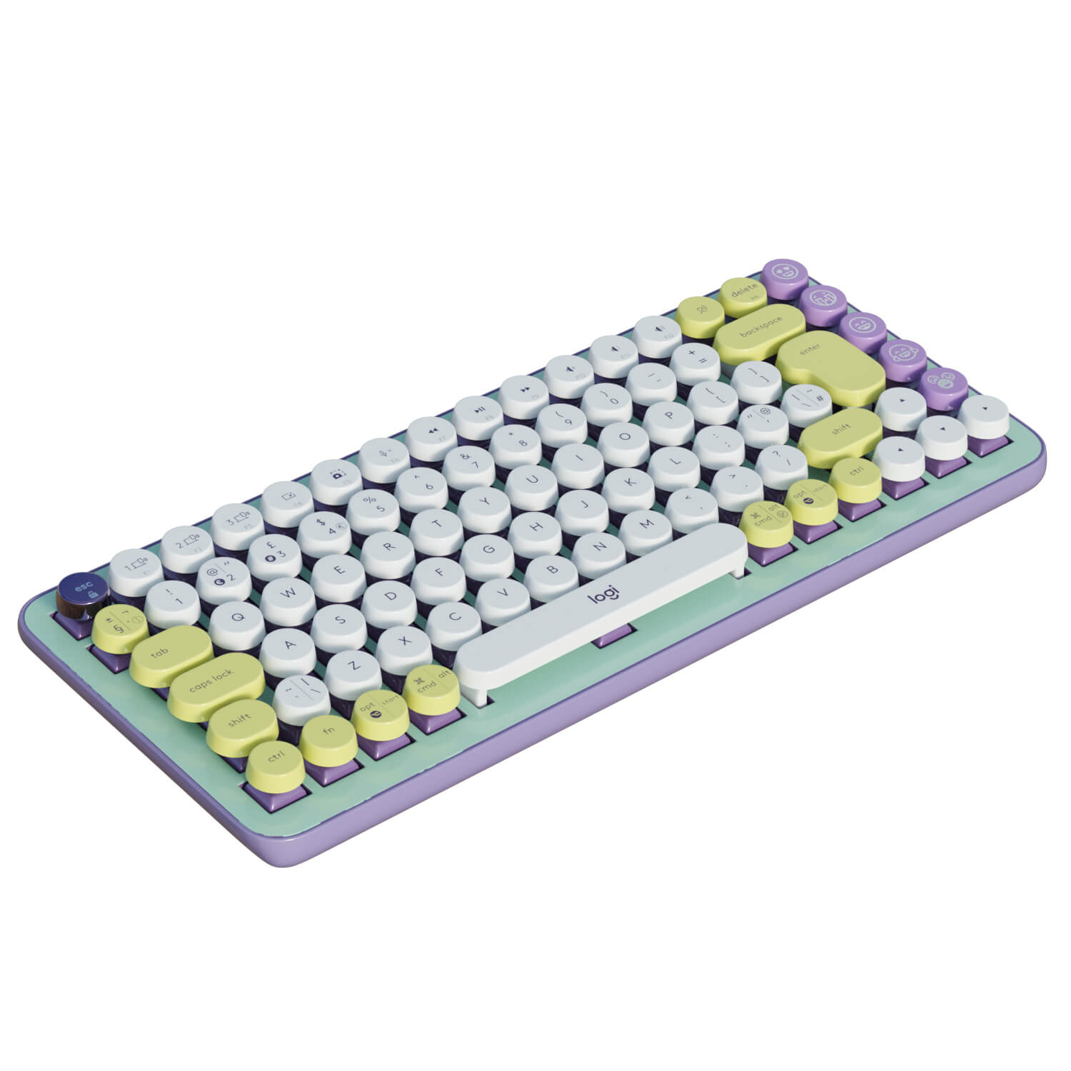 Logitech Pop Keys Cherry MX Brown - 3D Model by Cactus3D