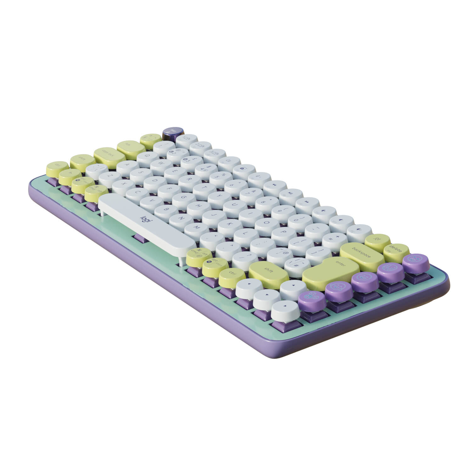 Logitech Pop Keys Cherry MX Brown - 3D Model by Cactus3D