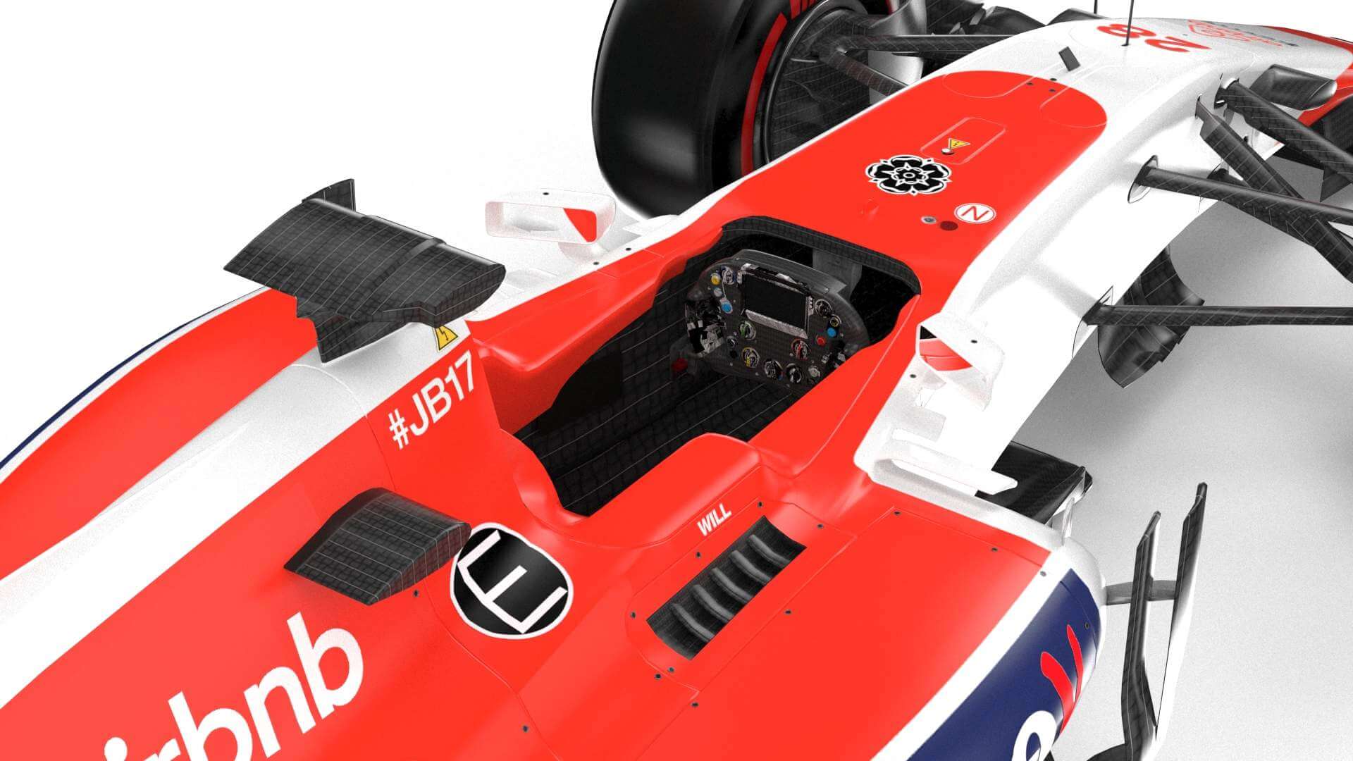 Marussia MR03B F1 Race Car - 3D Model by Cactus3D