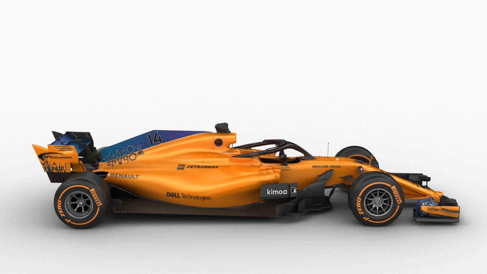 McLaren MCL33 2018 - 3D Model by Cactus3D