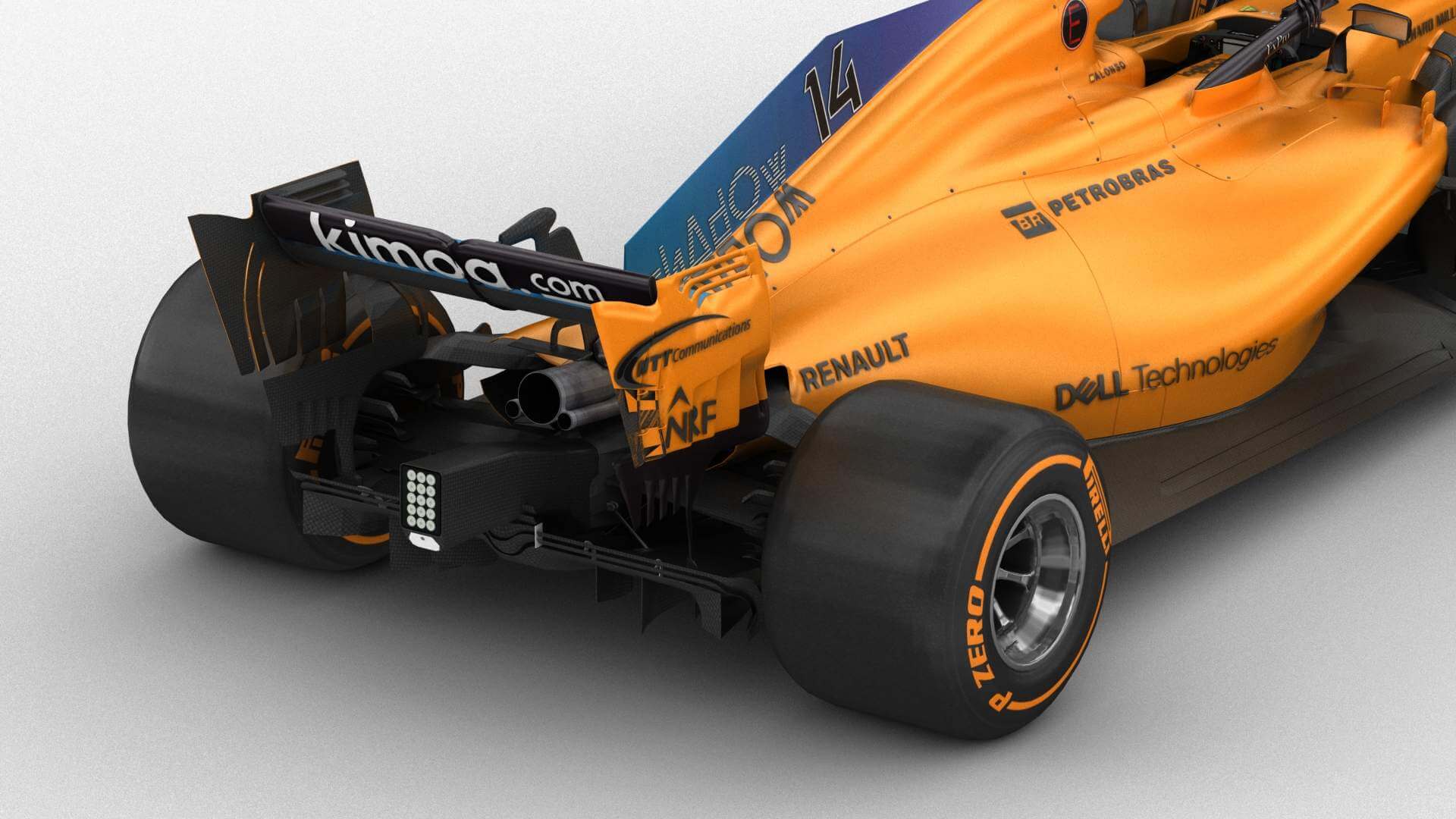 McLaren MCL33 2018 - 3D Model by Cactus3D