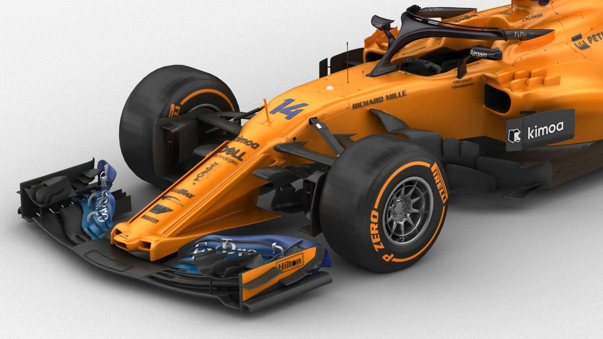 McLaren MCL33 2018 - 3D Model by Cactus3D