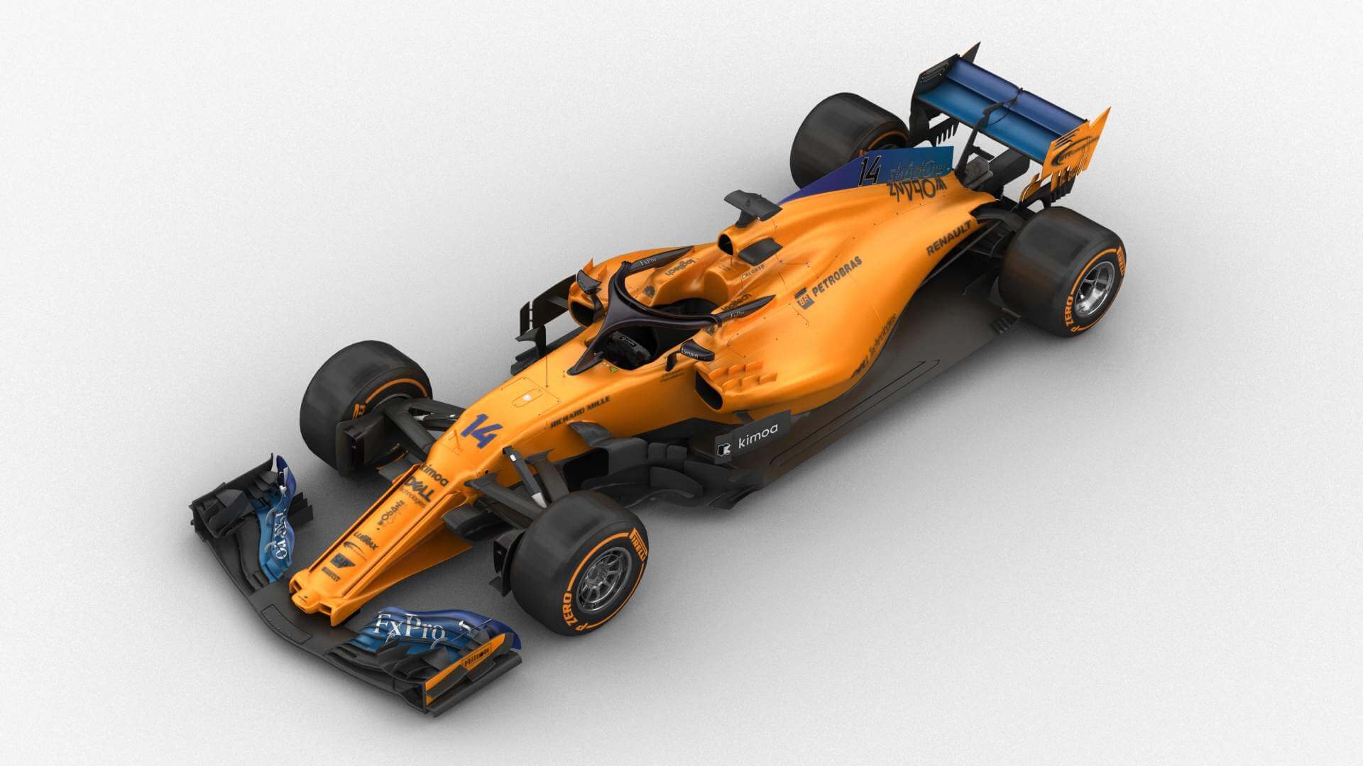 McLaren MCL33 2018 - 3D Model by Cactus3D