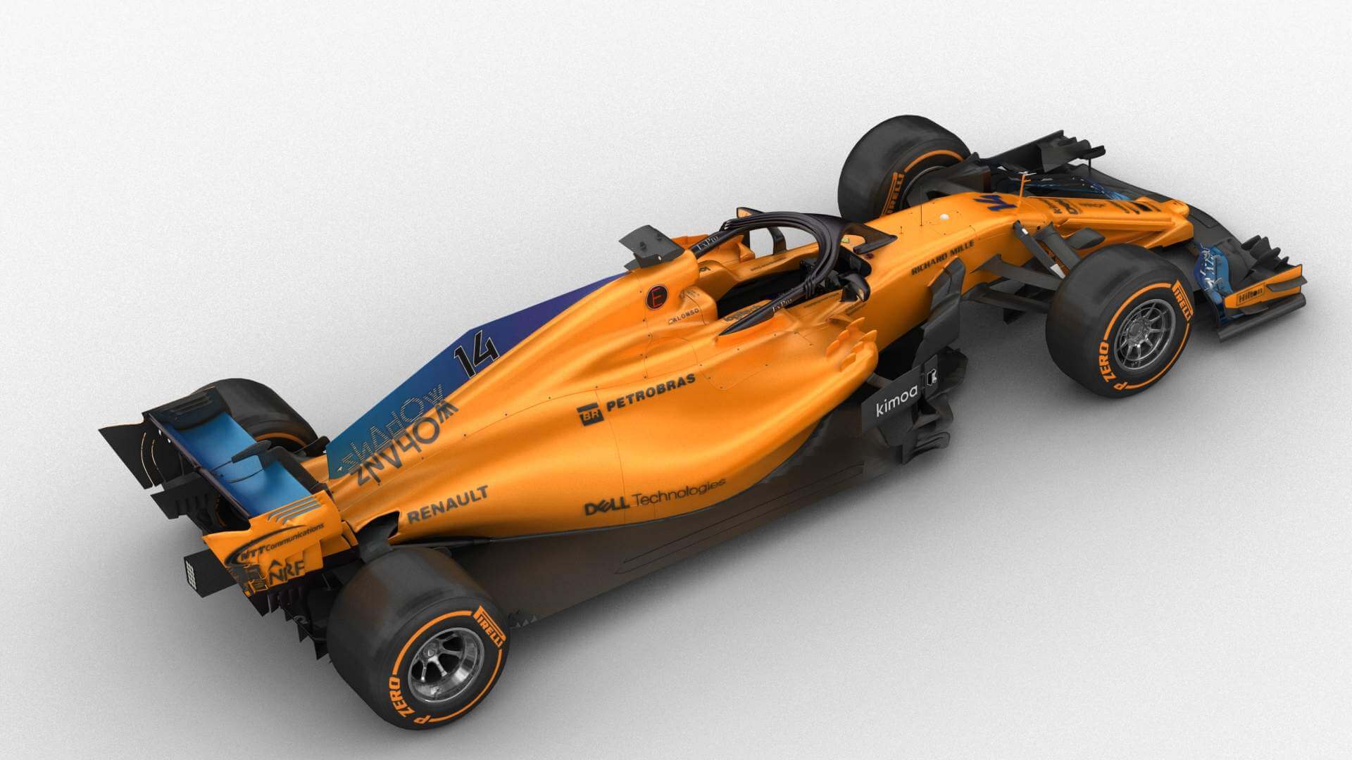 McLaren MCL33 2018 - 3D Model by Cactus3D