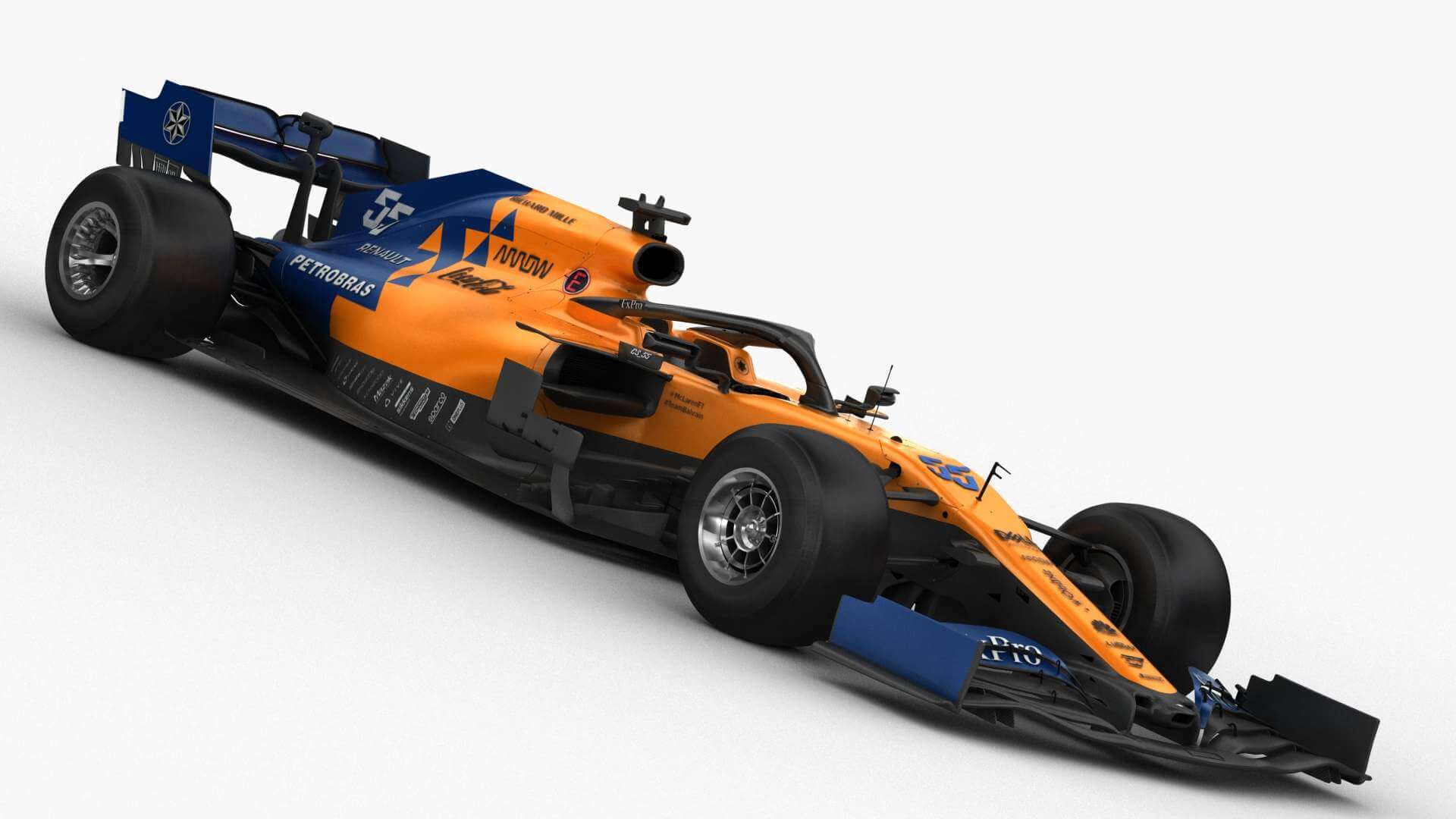 McLaren MCL34 - 3D Model by Cactus3D