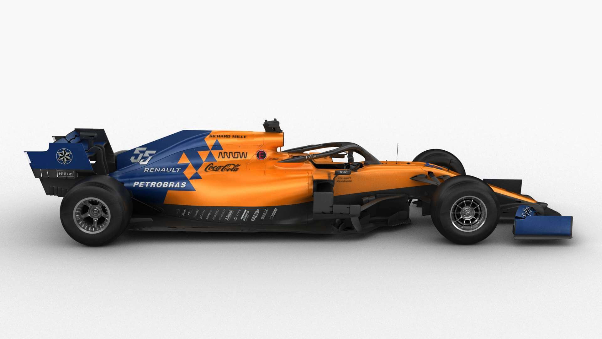 McLaren MCL34 - 3D Model by Cactus3D
